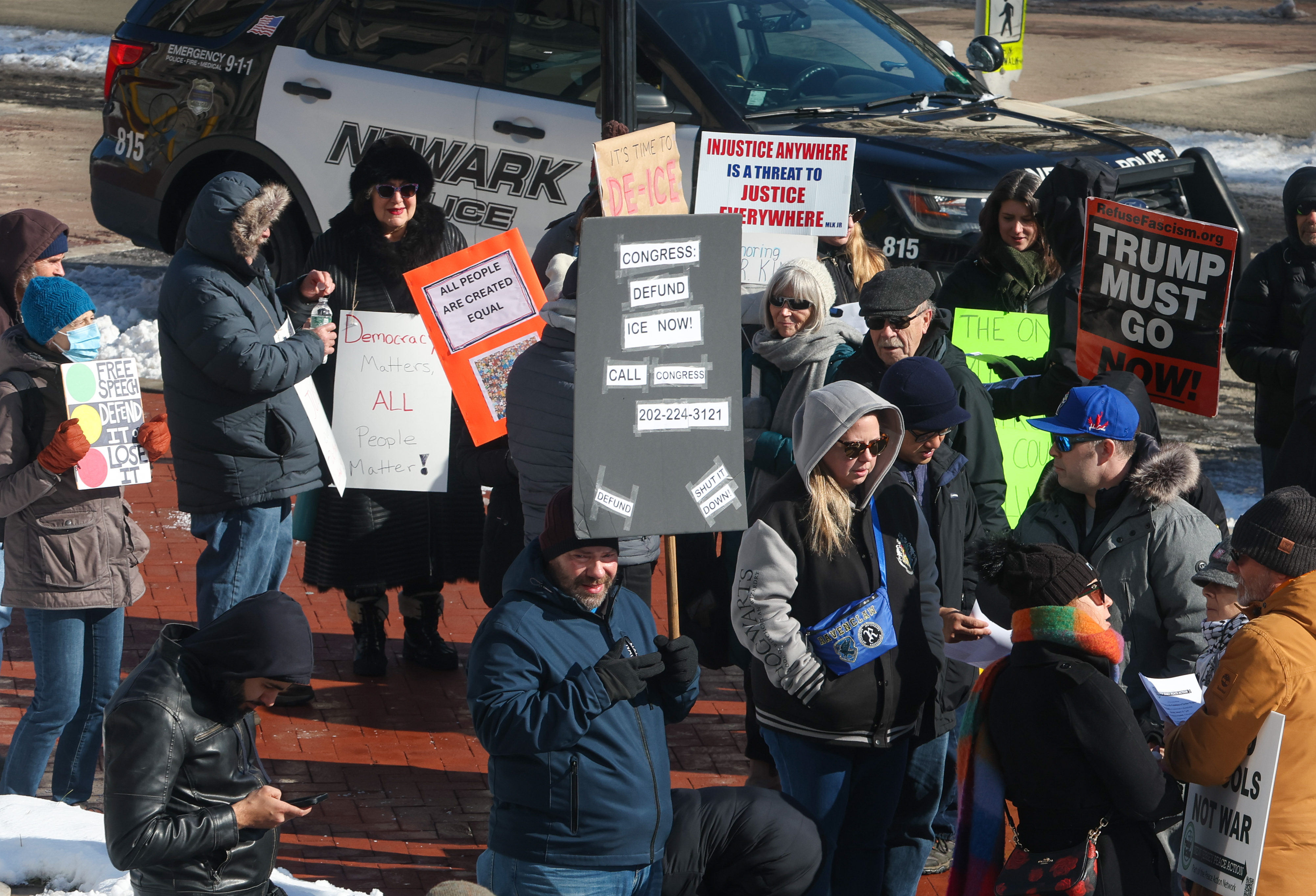 Newark MLK Day March in wake of ICE killing - nj.com