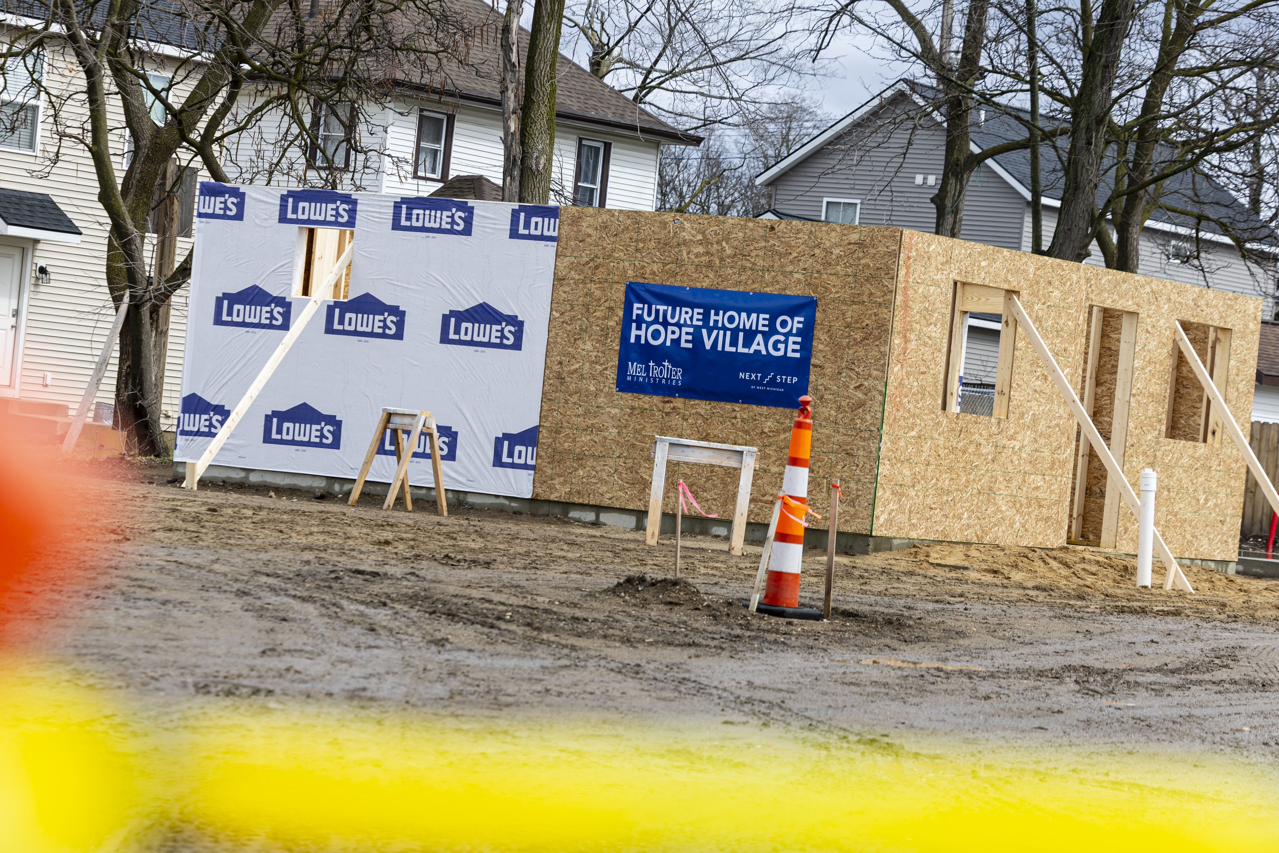 Mel Trotter Ministries holds wall raising ceremony for Hope Village in ...