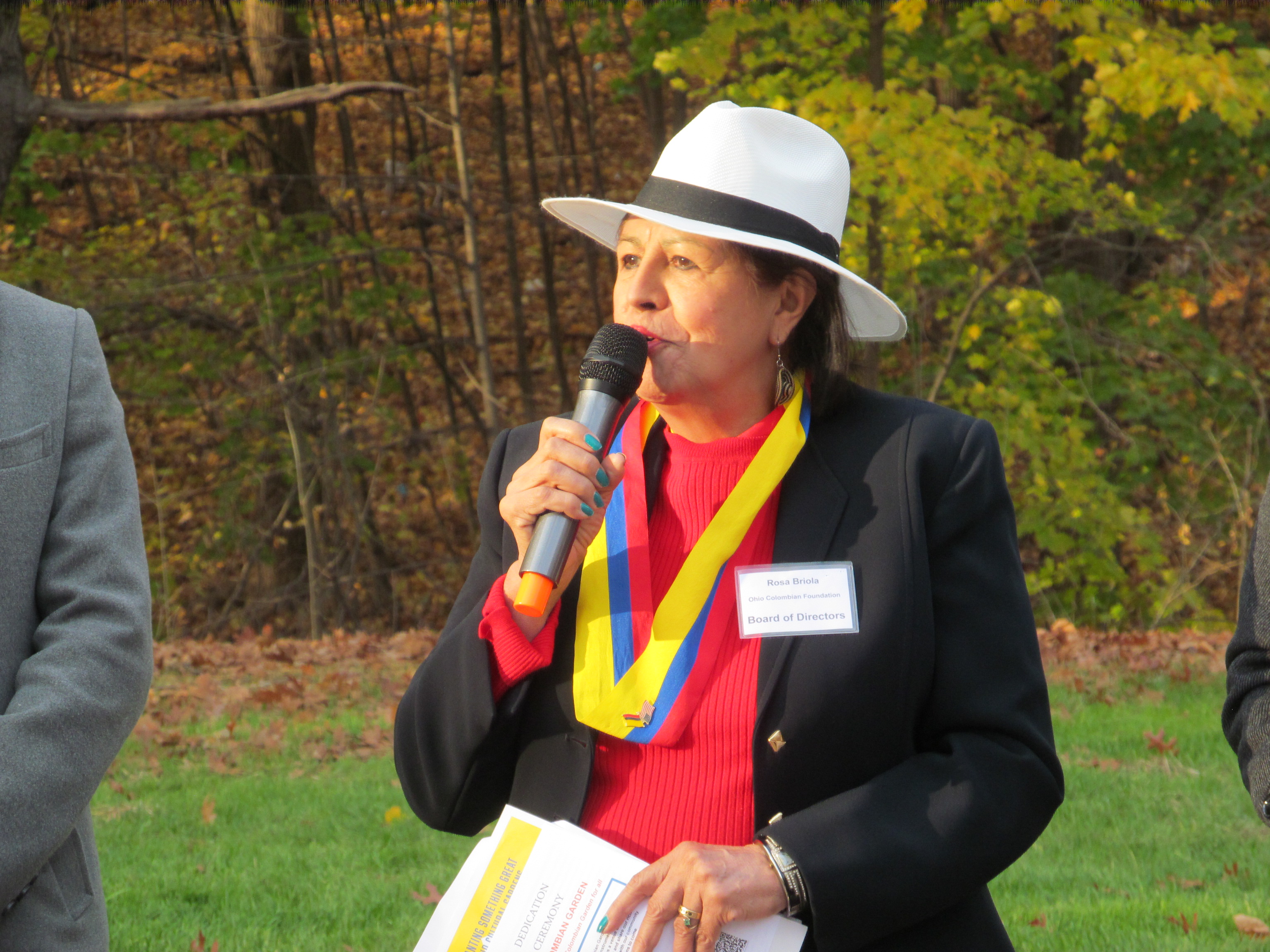 Colombian Cultural Garden dedication at the Cleveland Cultural Gardens ...