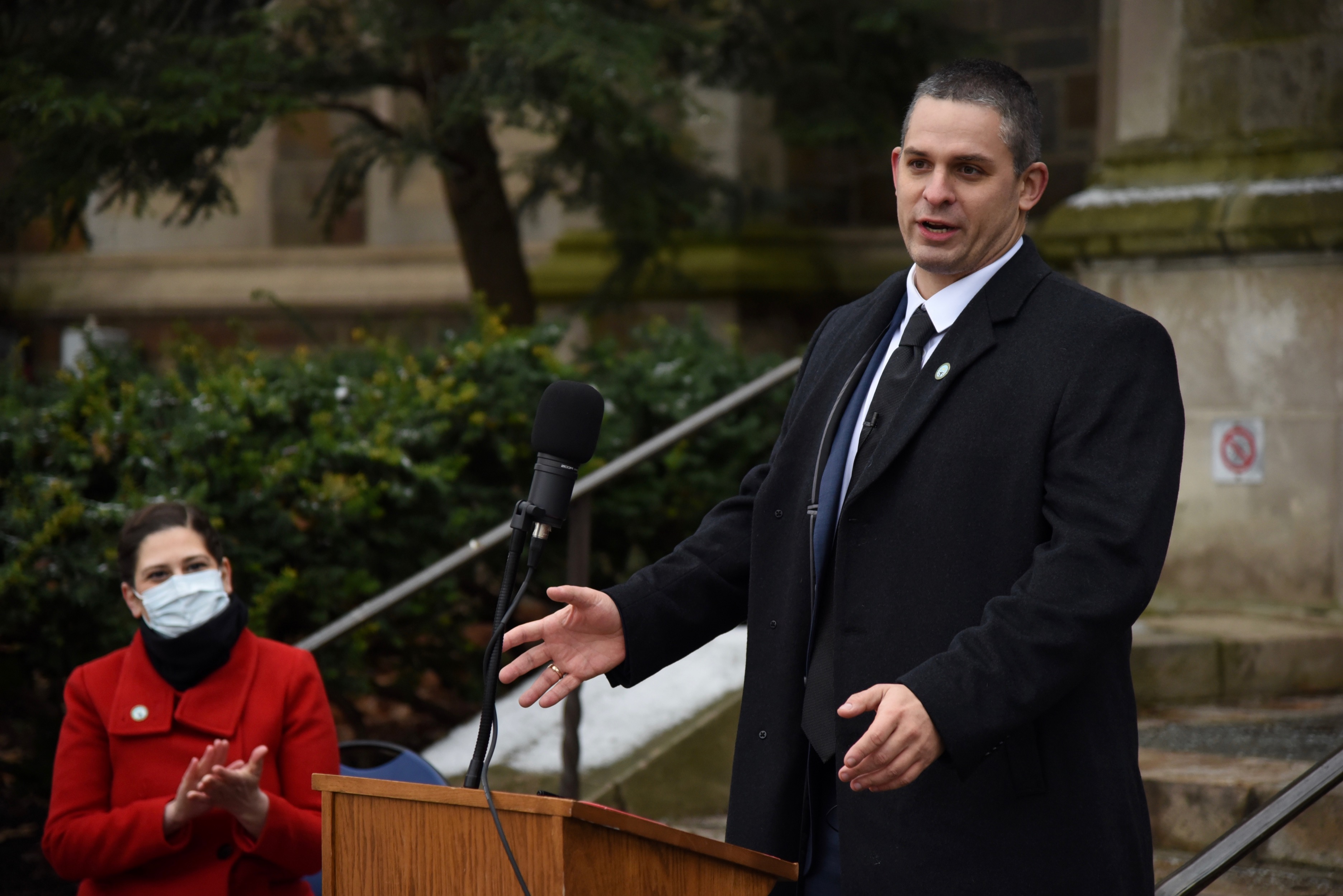 Swearing-in ceremony for Eli Savit and Victoria Burton-Harris - mlive.com