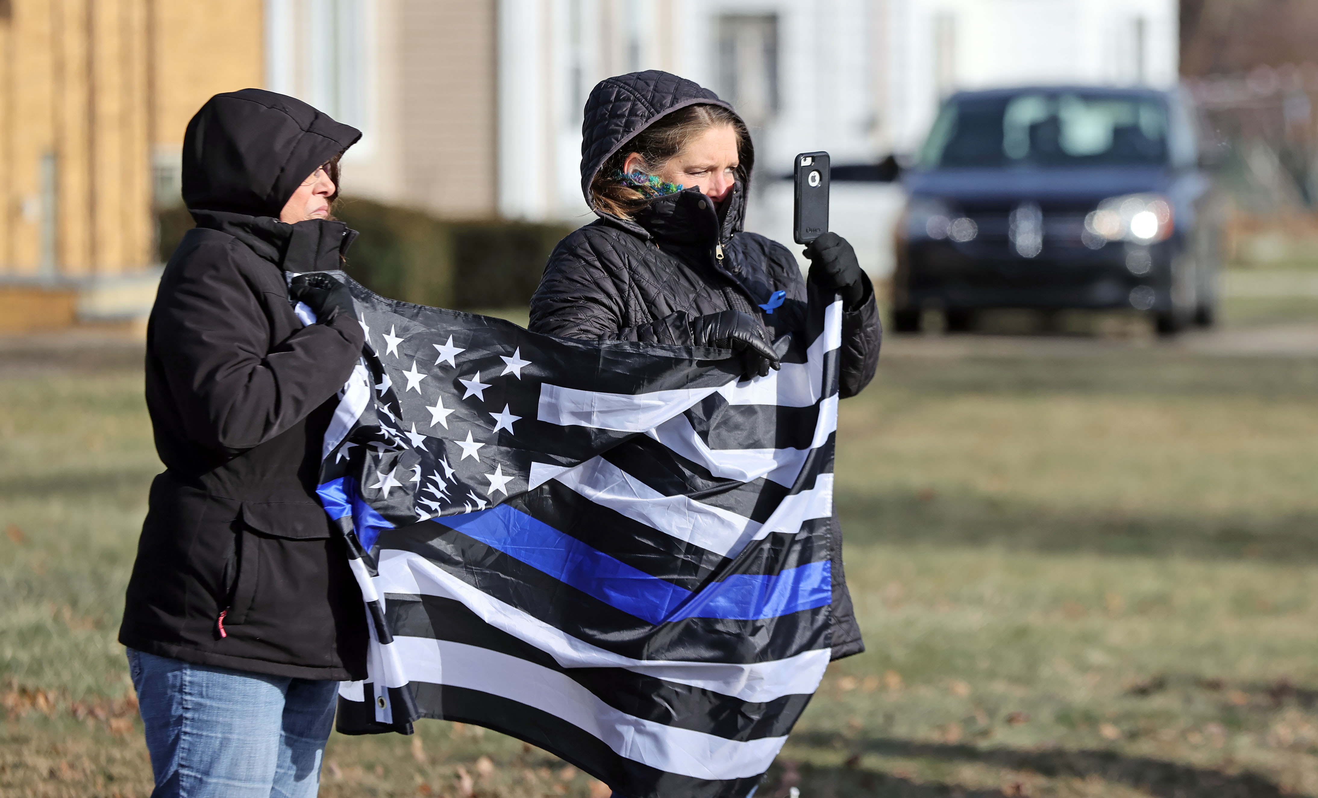 Cleveland police officer Shane Bartek laid to rest, January 11, 2022 ...