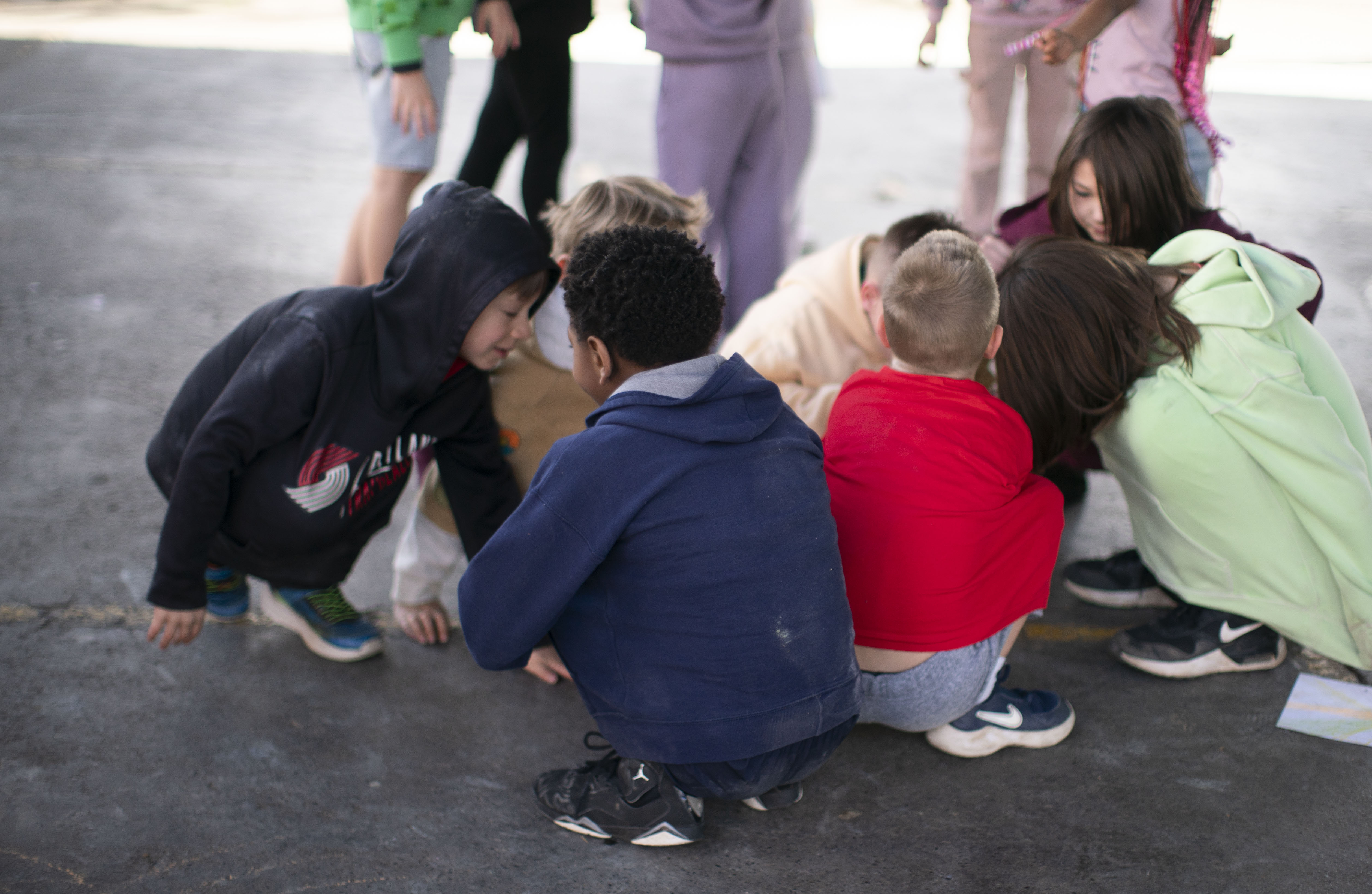 Outdoor dance party at Sabin Elementary School in Northeast Portland ...