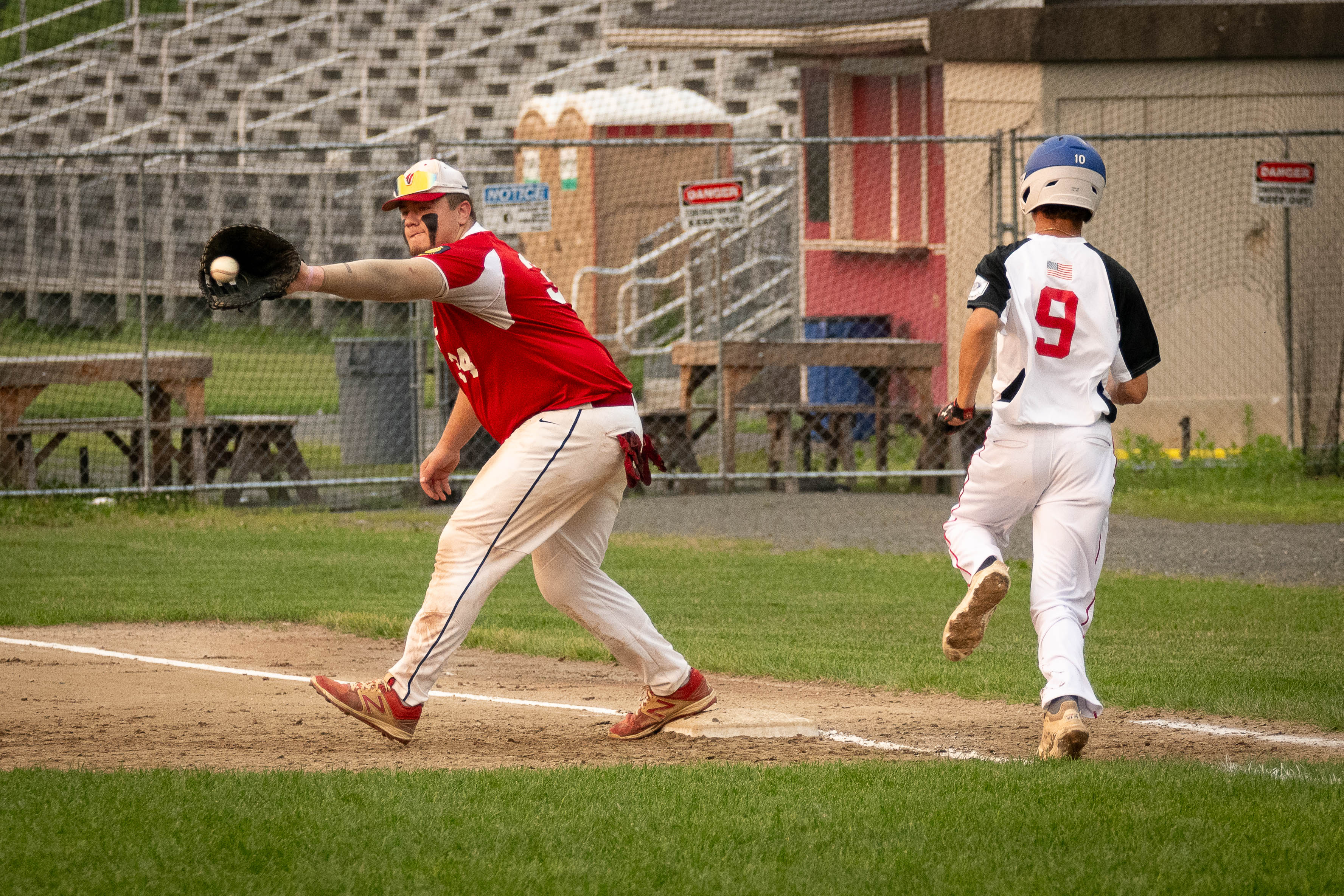 Westfield Post 124 vs Monson Post 241 Legion Baseball playoffs ...