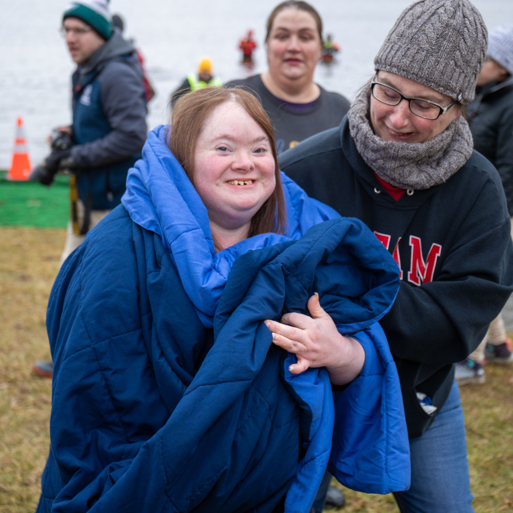 Polar Plunge sees hundreds brave Pinchot Lake's icy waters - pennlive.com