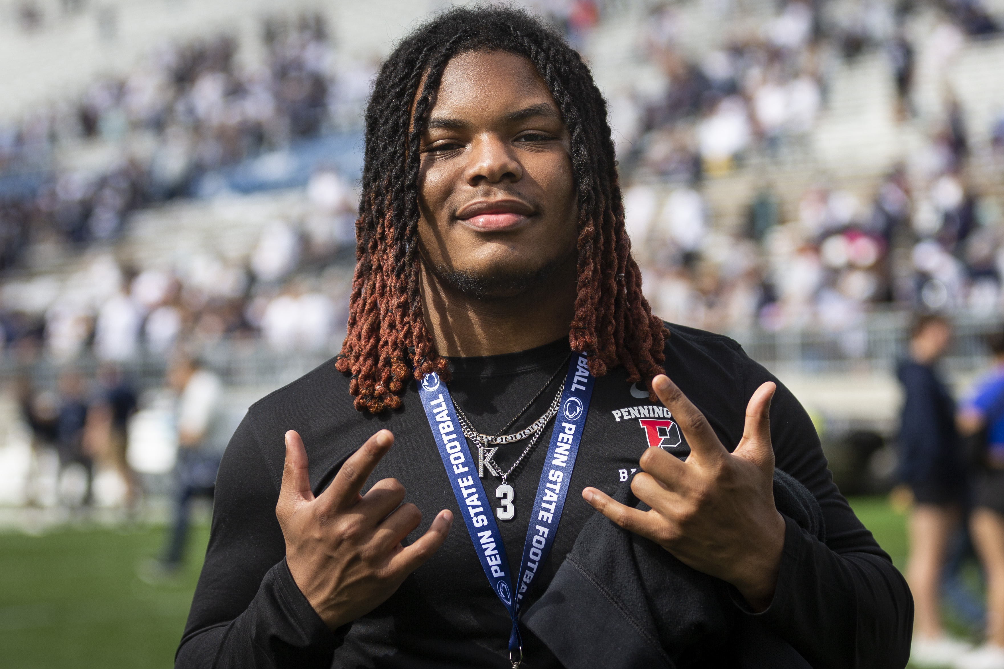 Penn State recruits on hand for Blue-White Game, 2023 - pennlive.com