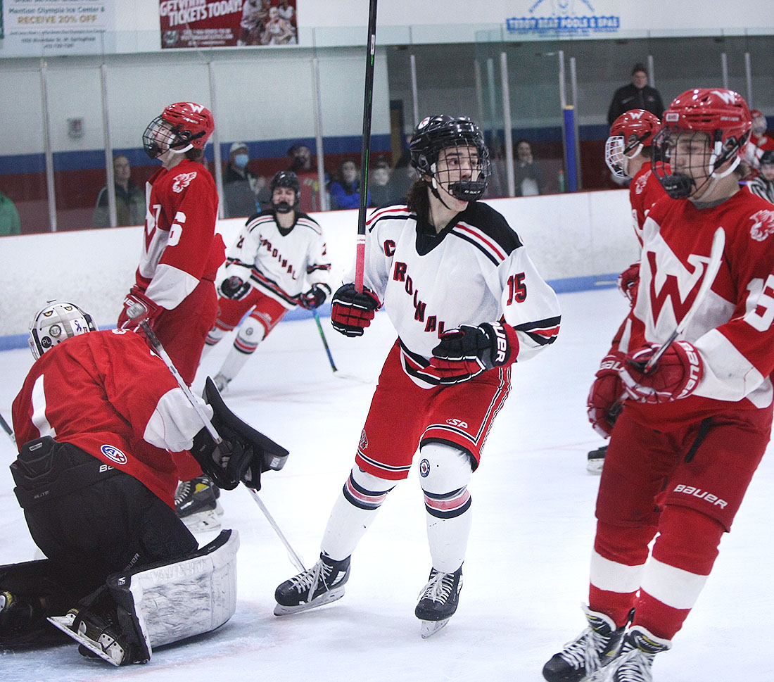 Waltham vs Pope Francis Hockey 3/3/22 - masslive.com