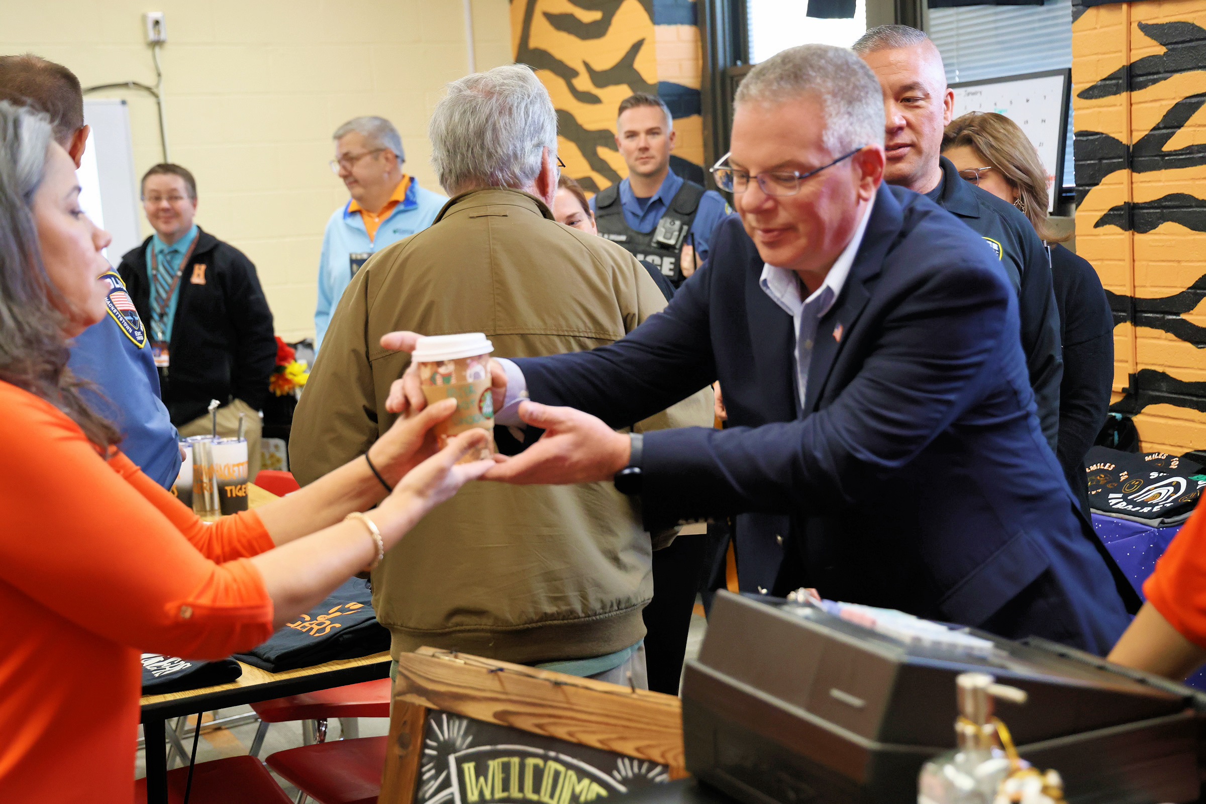Grand Opening of Tiger Cafe at Hackettstown High School ...