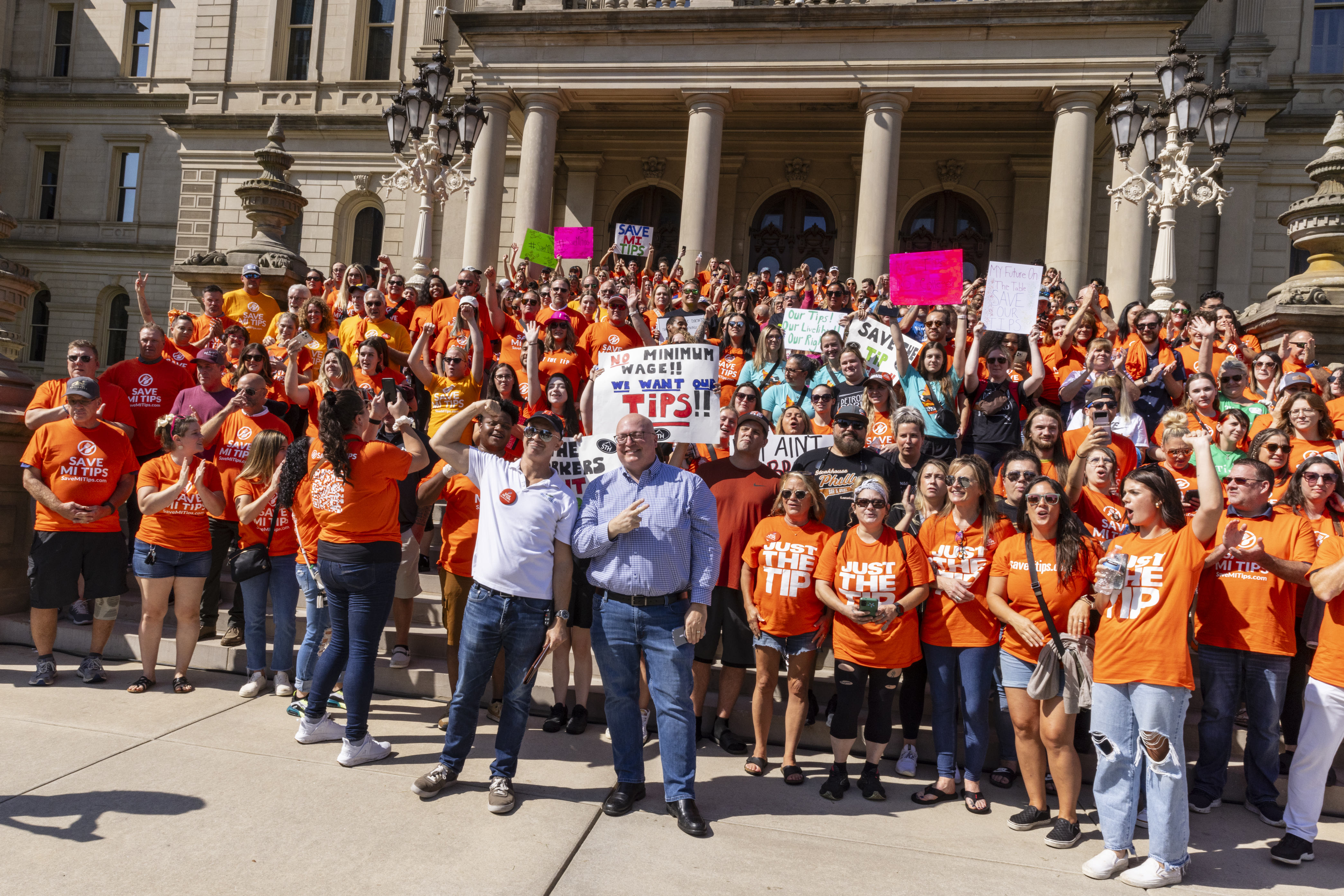 'Save MI Tips' rally at Michigan State Capitol - mlive.com