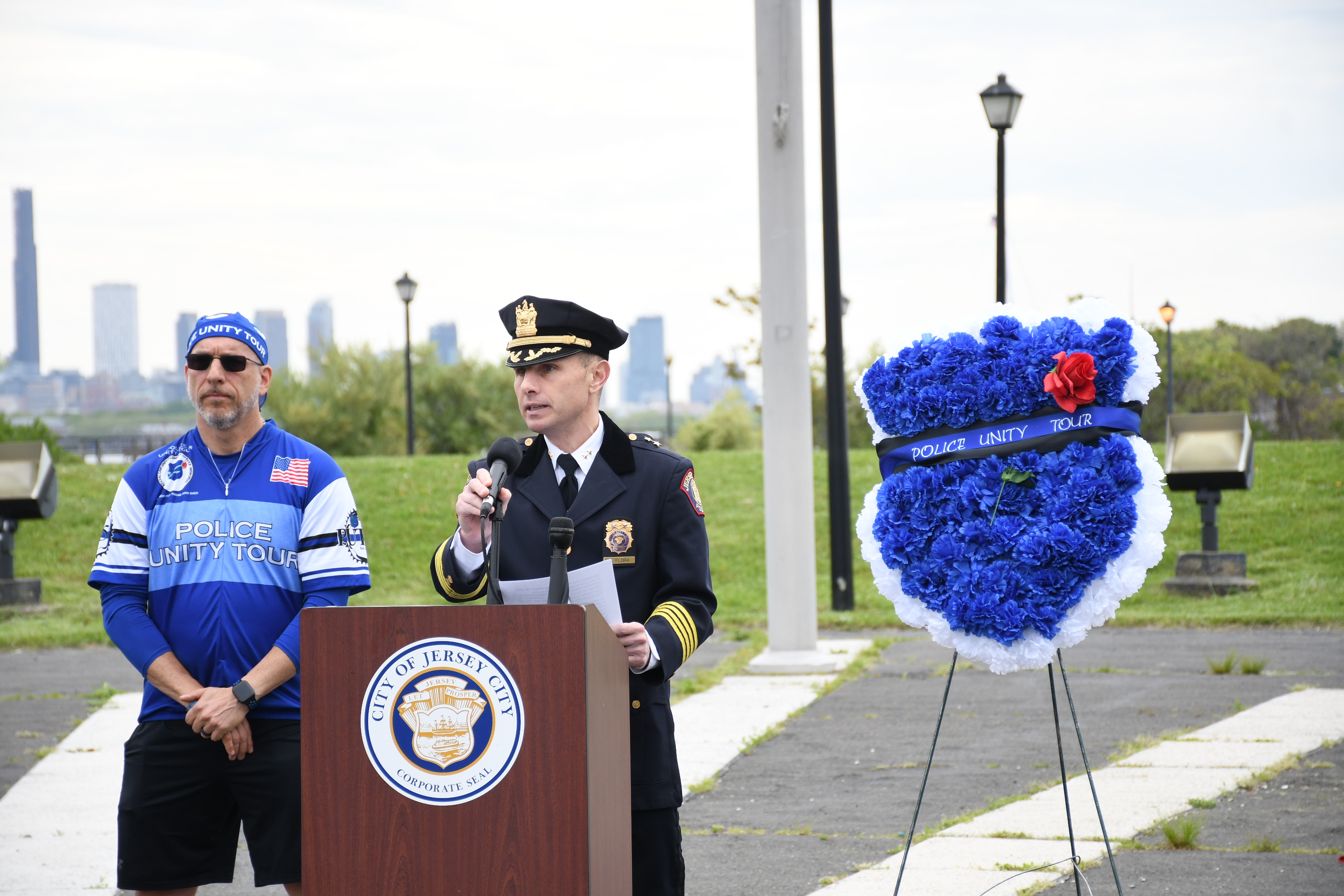 Jersey City Police Unity Tour sendoff event, May 9, 2023 - nj.com