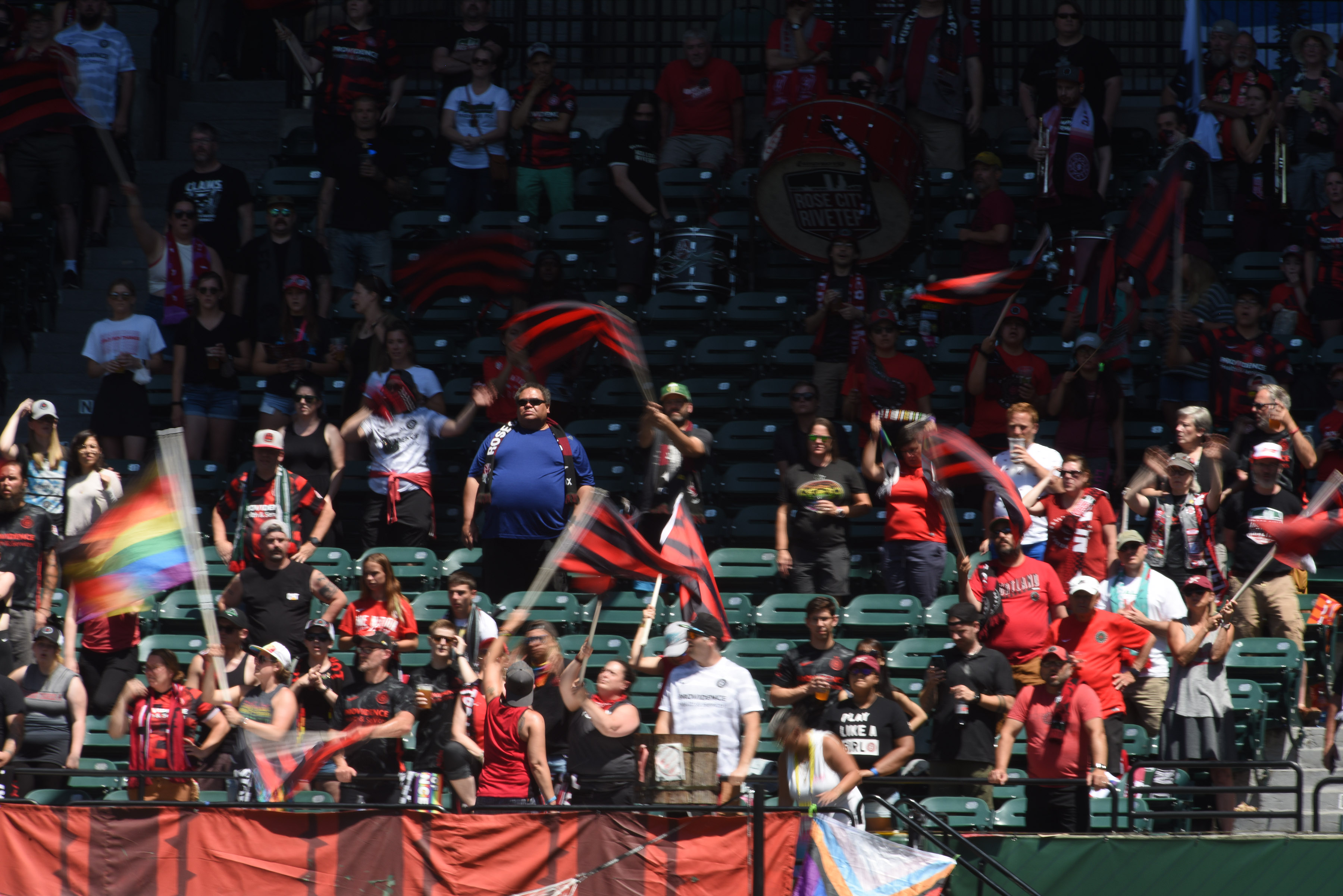 Portland Thorns fans return to Providence Park: July 11, 2021 ...