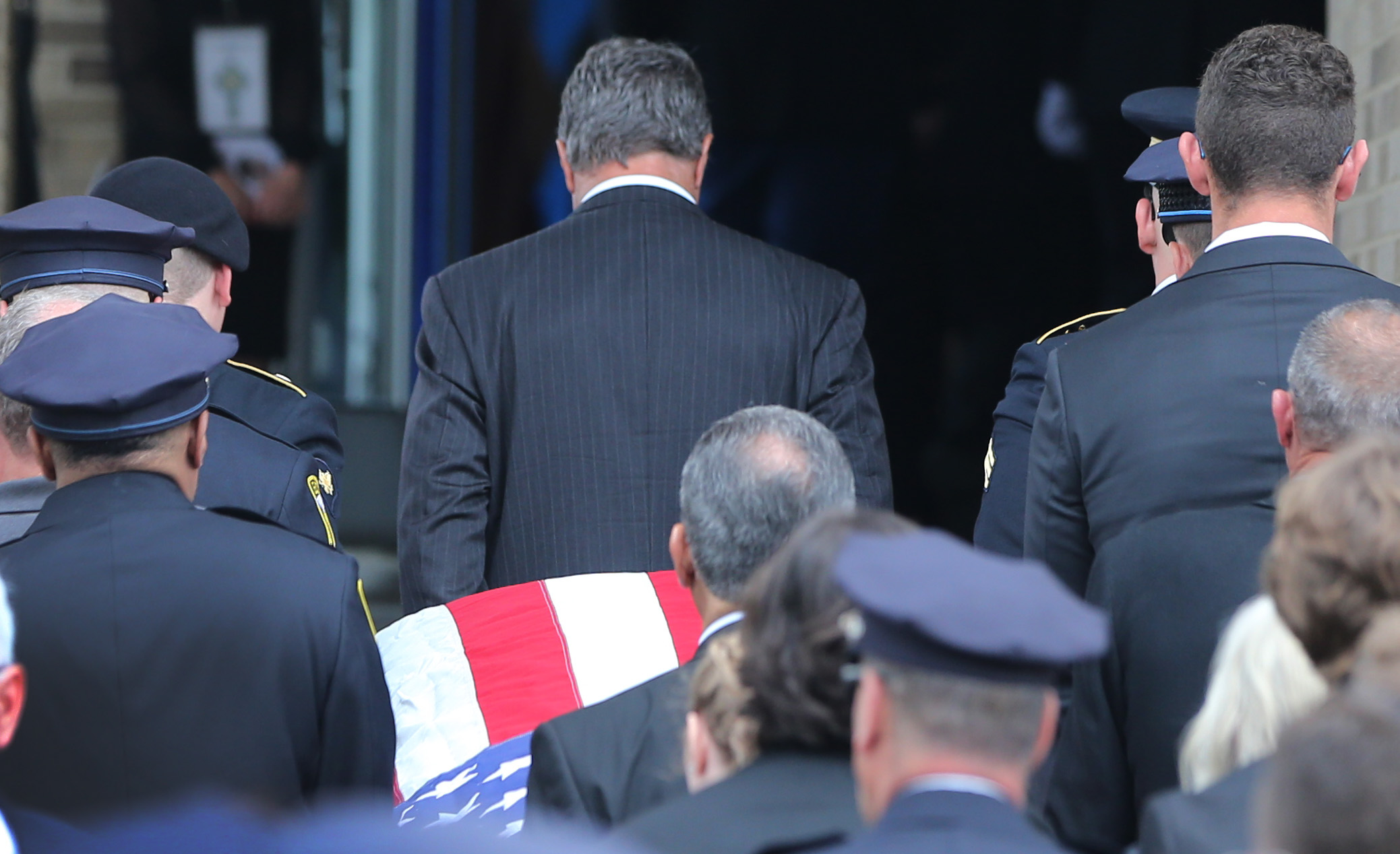 Memorial service for Euclid police officer Jacob Derbin, May 18, 2024 ...