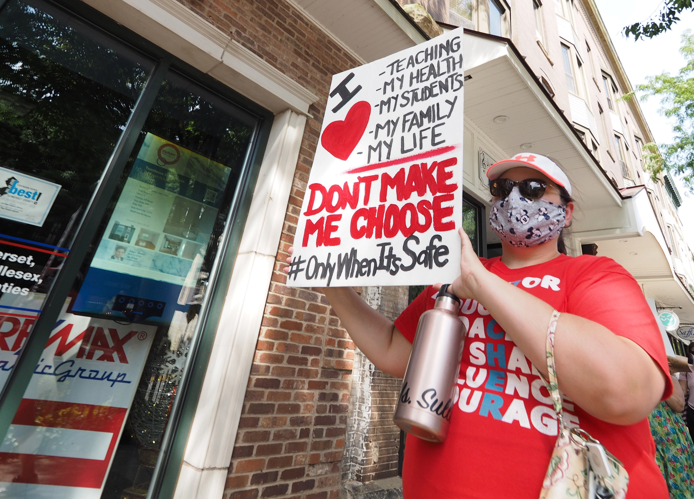 Educators protest rushed plans to reopen N.J. public schools - nj.com
