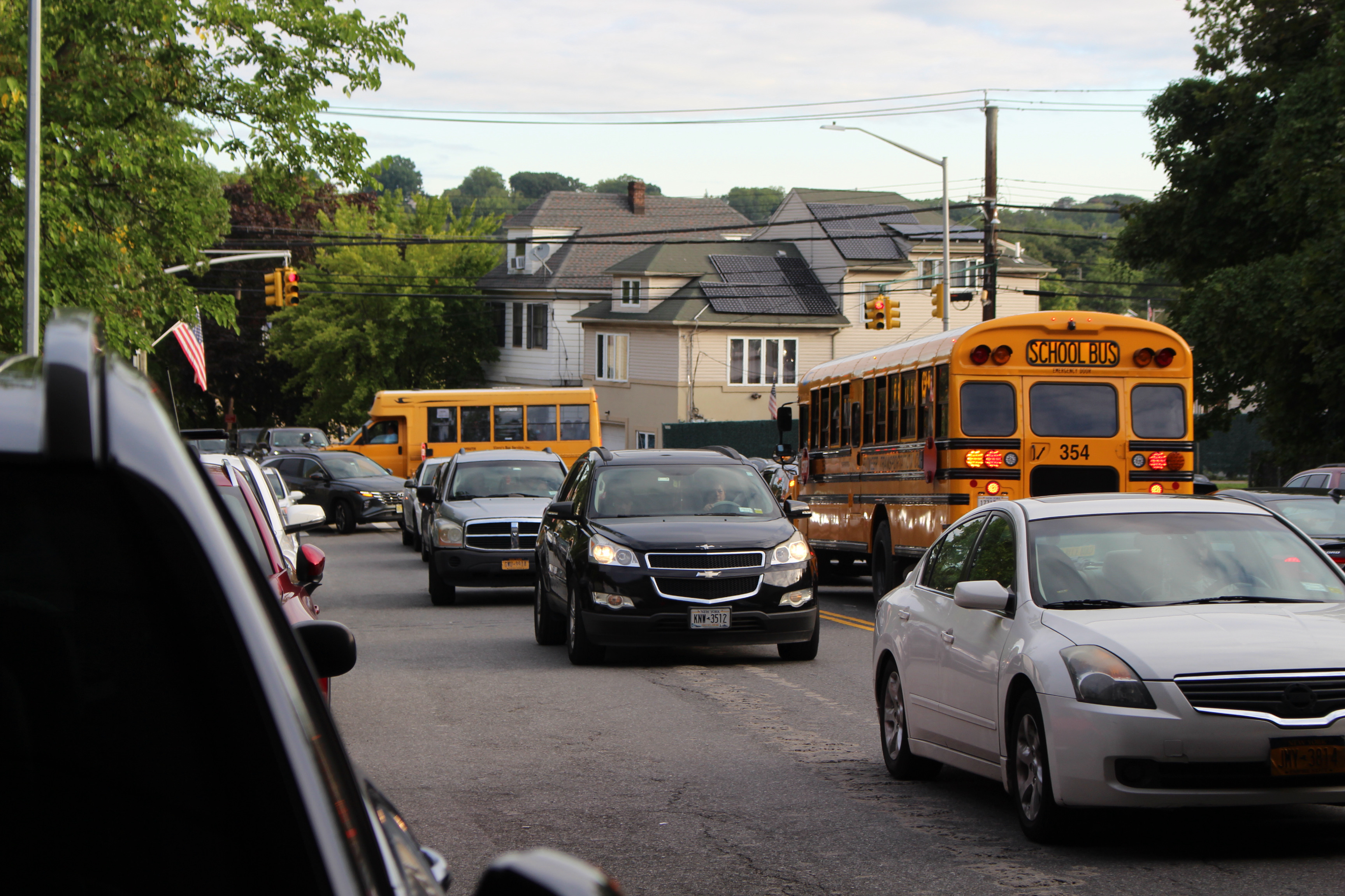 Petrides campus hit hard by back to school traffic - silive.com