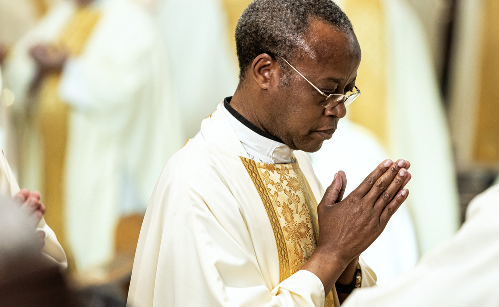 Bishop Timothy Senior officiates the Chrism Mass - pennlive.com