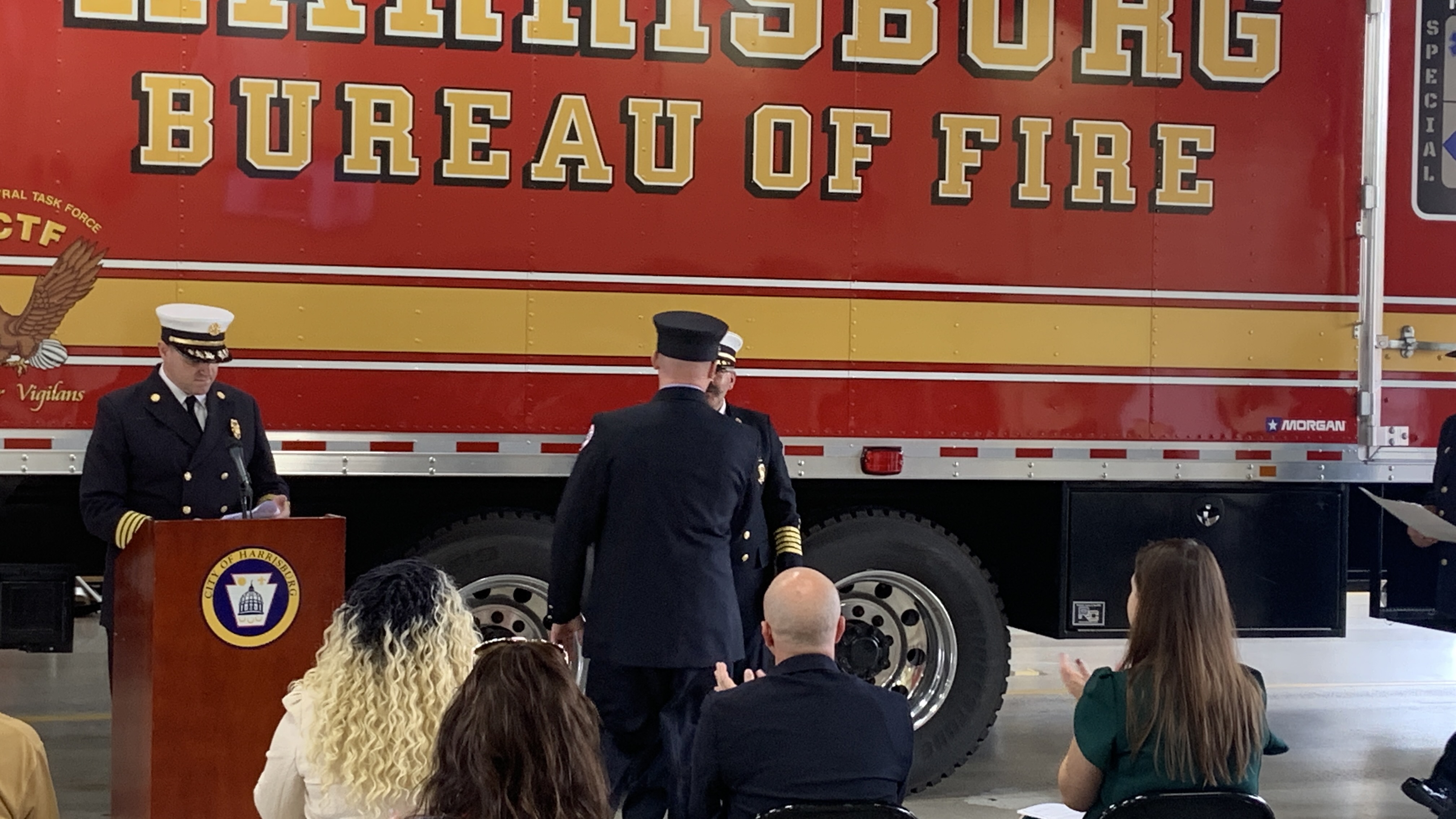 Harrisburg Bureau of Fire hold awards and swearing-in ceremony ...