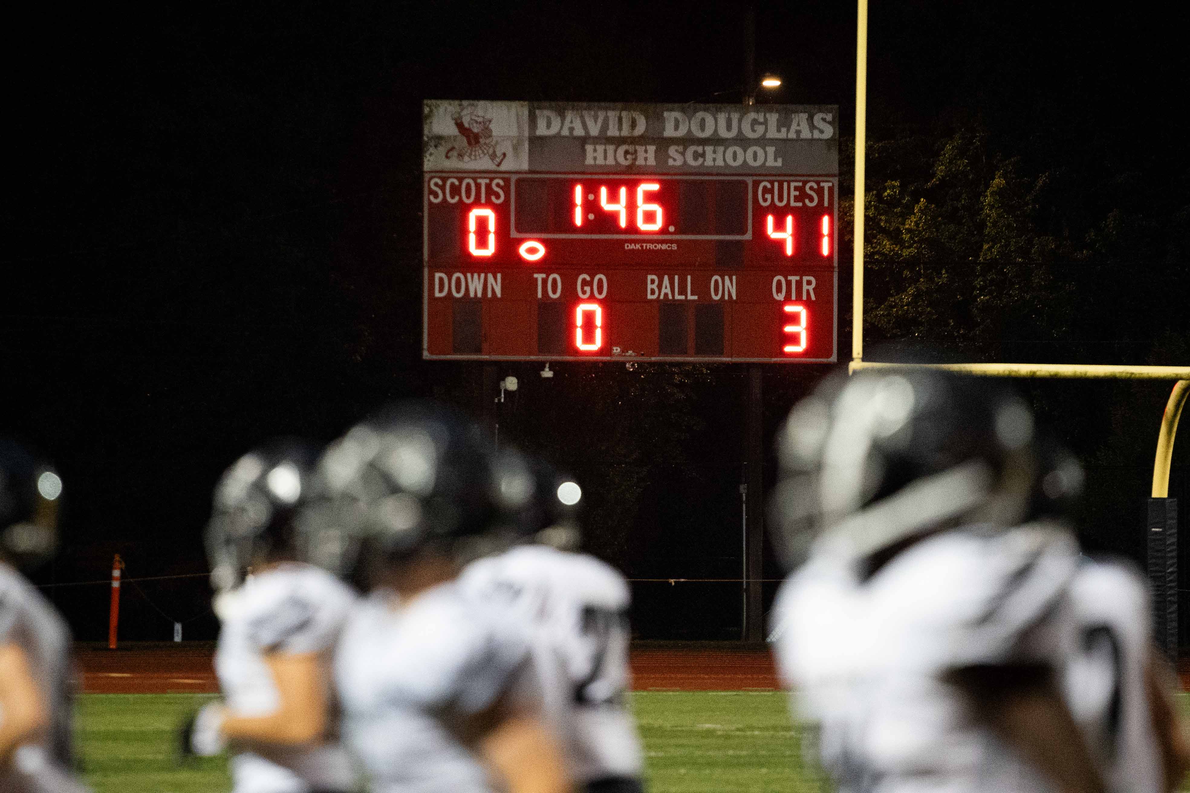 Oregon high school football: Nelson Hawks vs David Douglas Scots ...