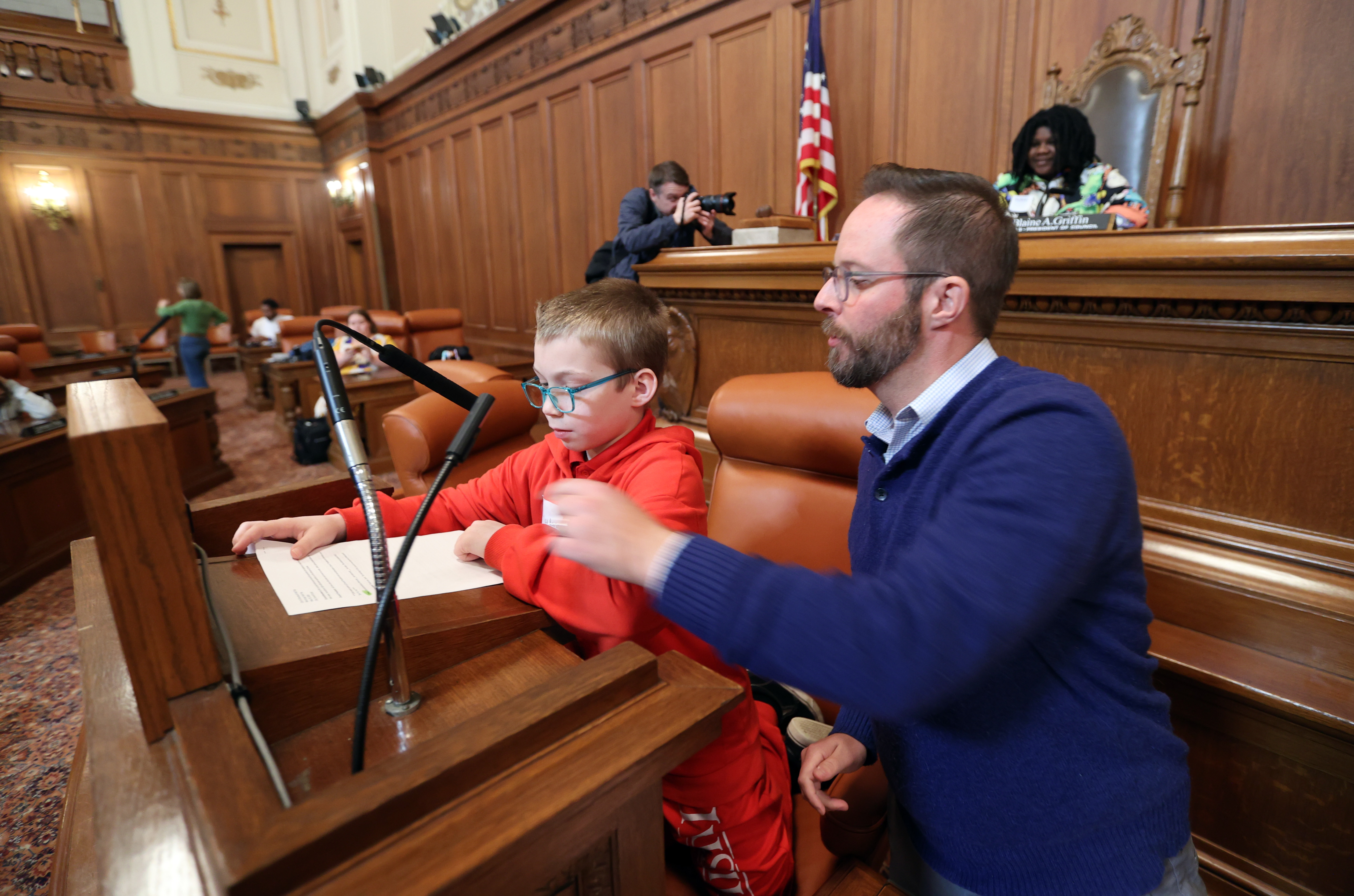 Clara E. Westropp students participate in mock city council meeting and ...