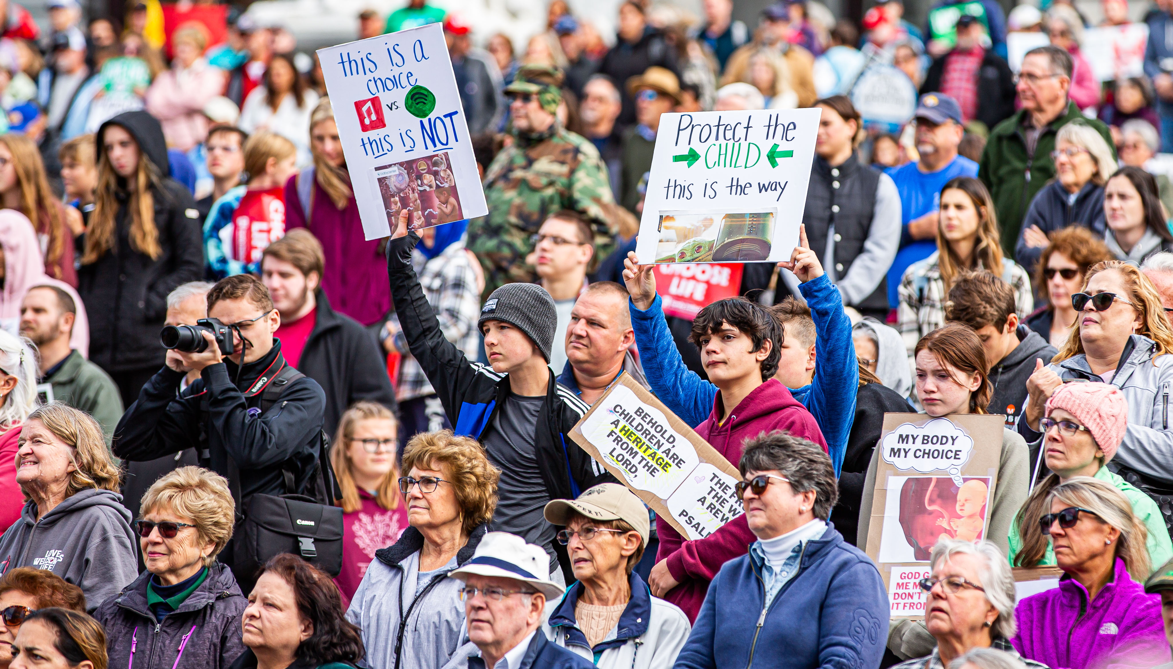 March for Life at Capitol, Oct. 16, 2023 - pennlive.com
