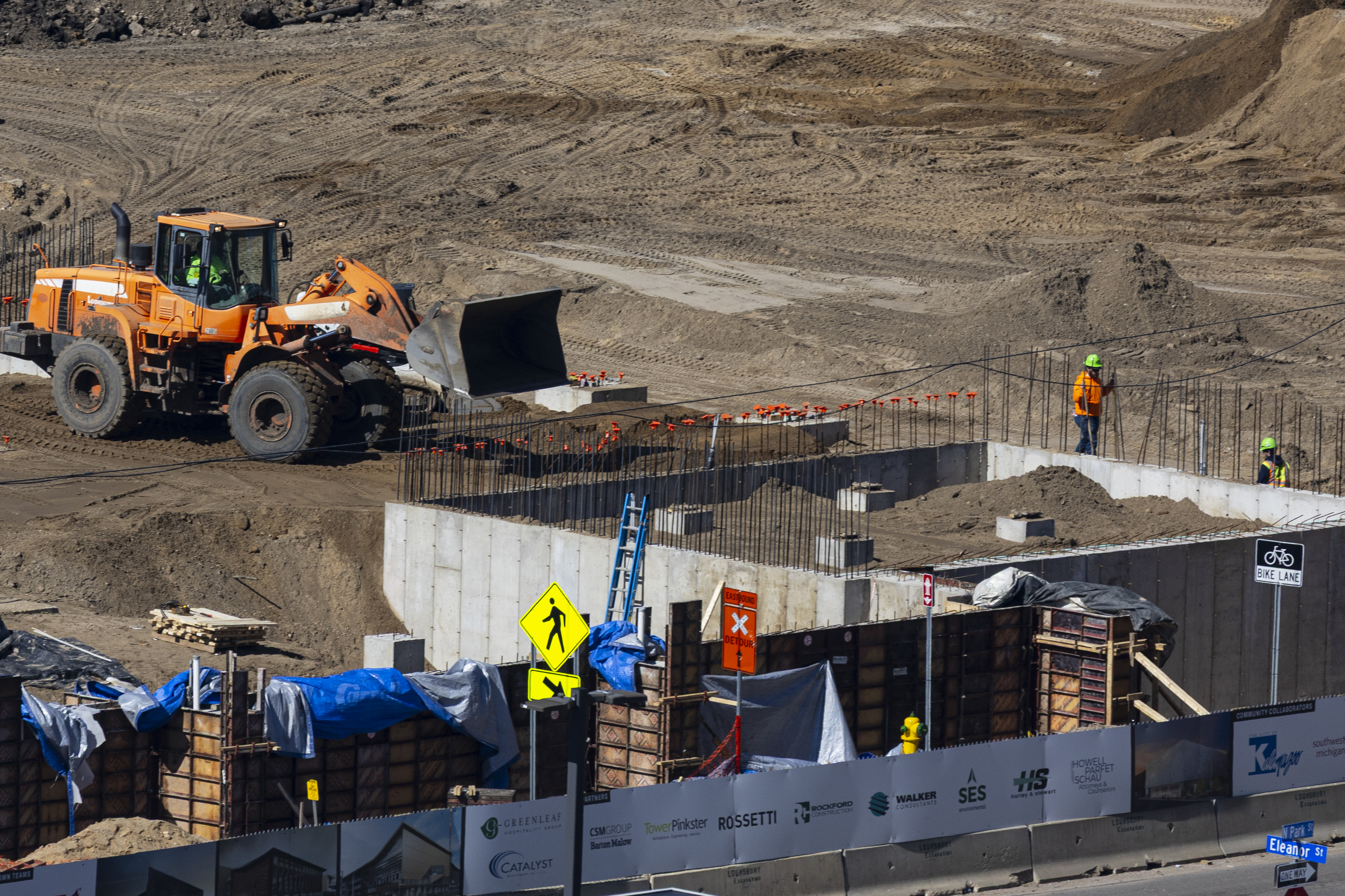 Construction on the downtown Kalamazoo Event Center - mlive.com
