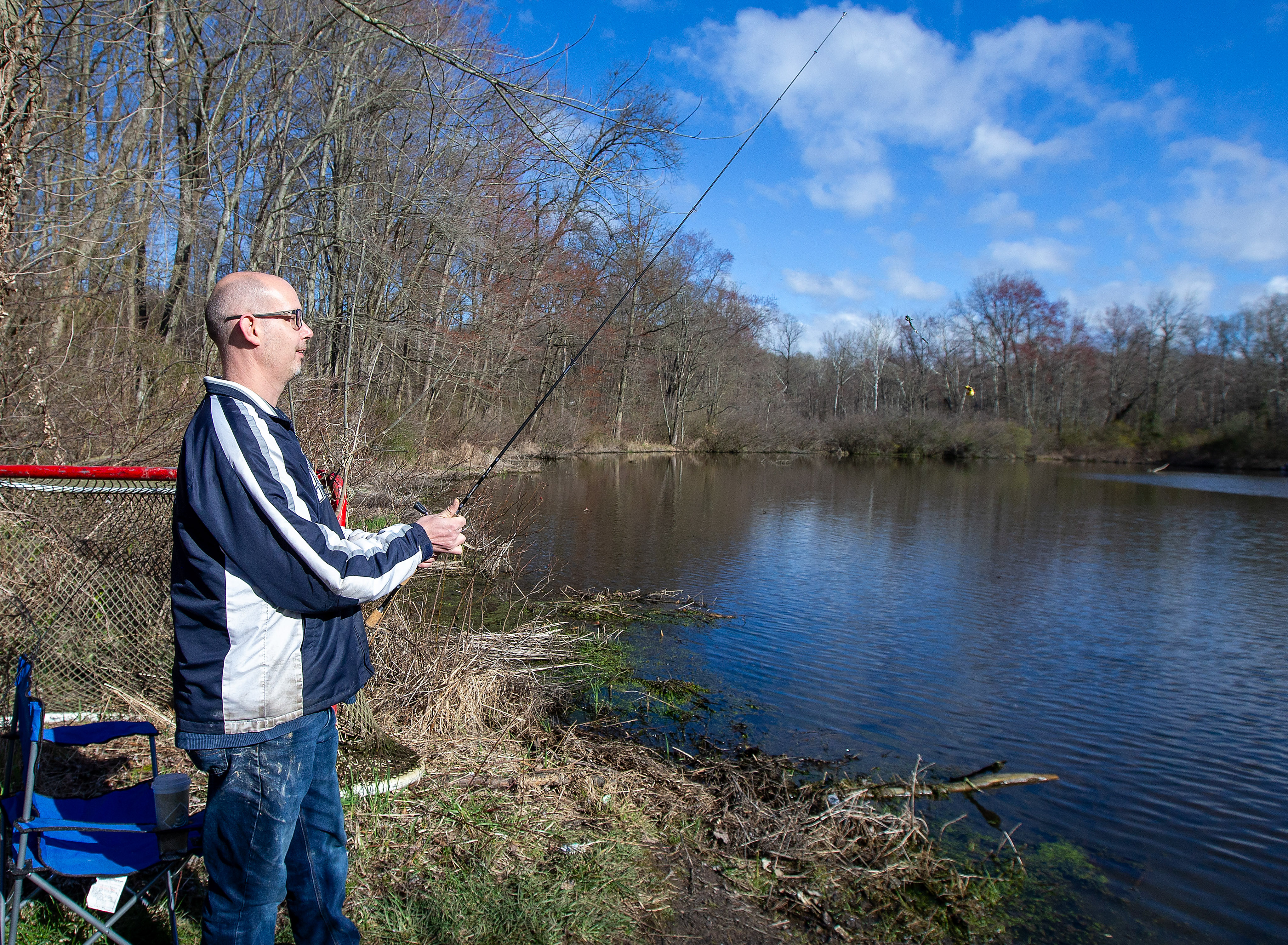 First day of trout season at Middletown Reservoir - pennlive.com