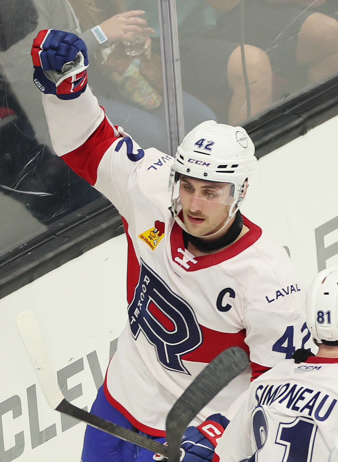 Cleveland Monsters vs. Laval Rocket in game 2 of AHL's North Division ...