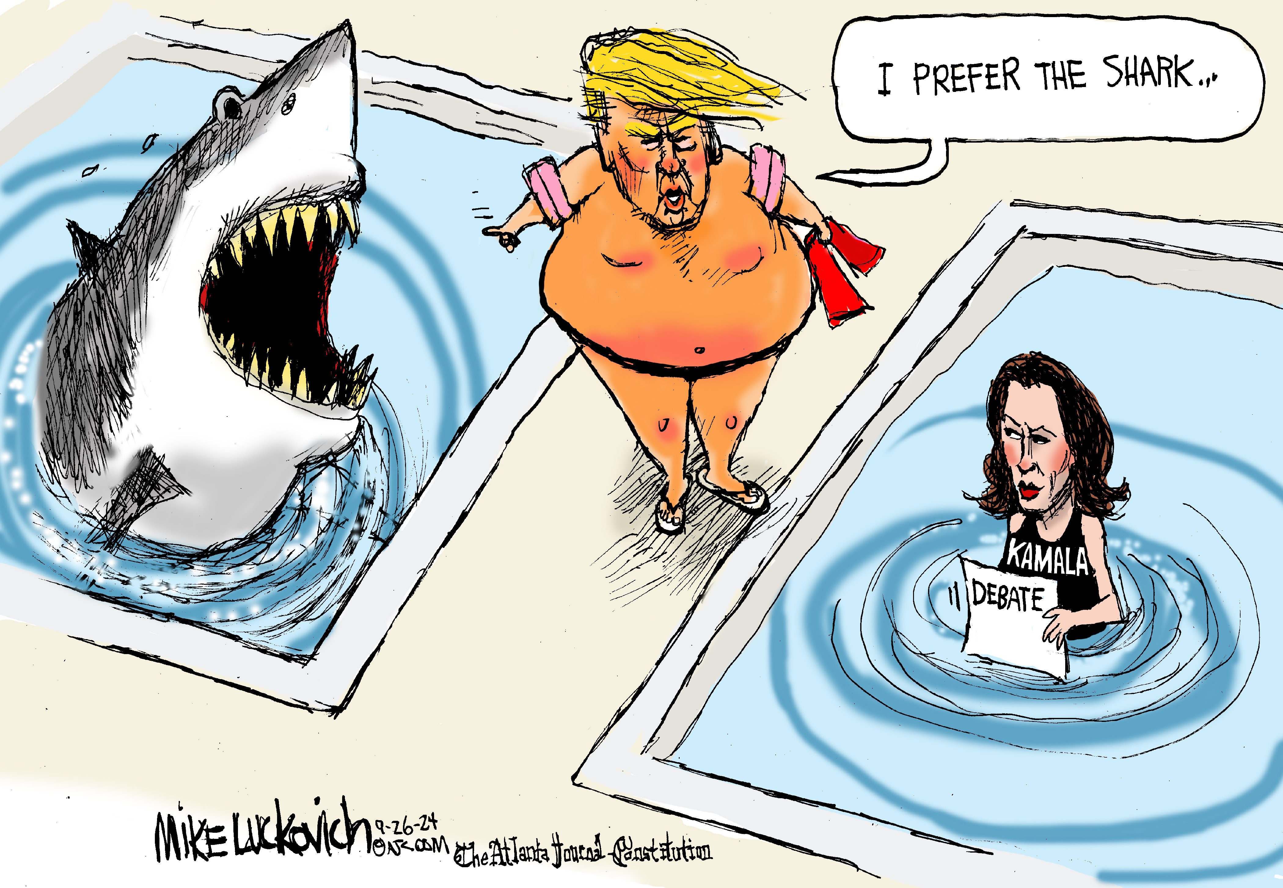Editorial cartoons for Sept. 29, 2024 - oregonlive.com
