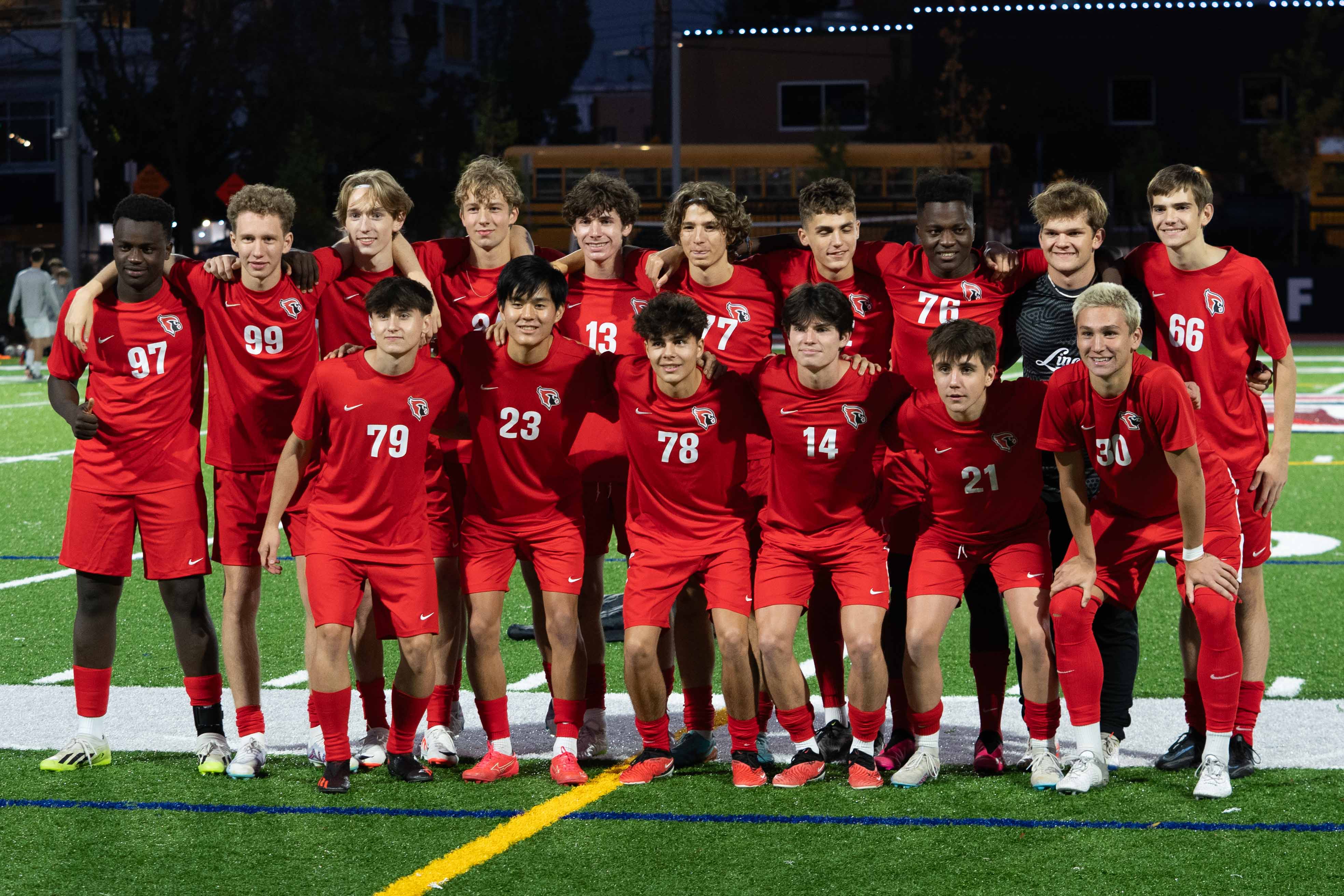 Oregon high school boys soccer: Franklin Lightning vs Lincoln Cardinals ...