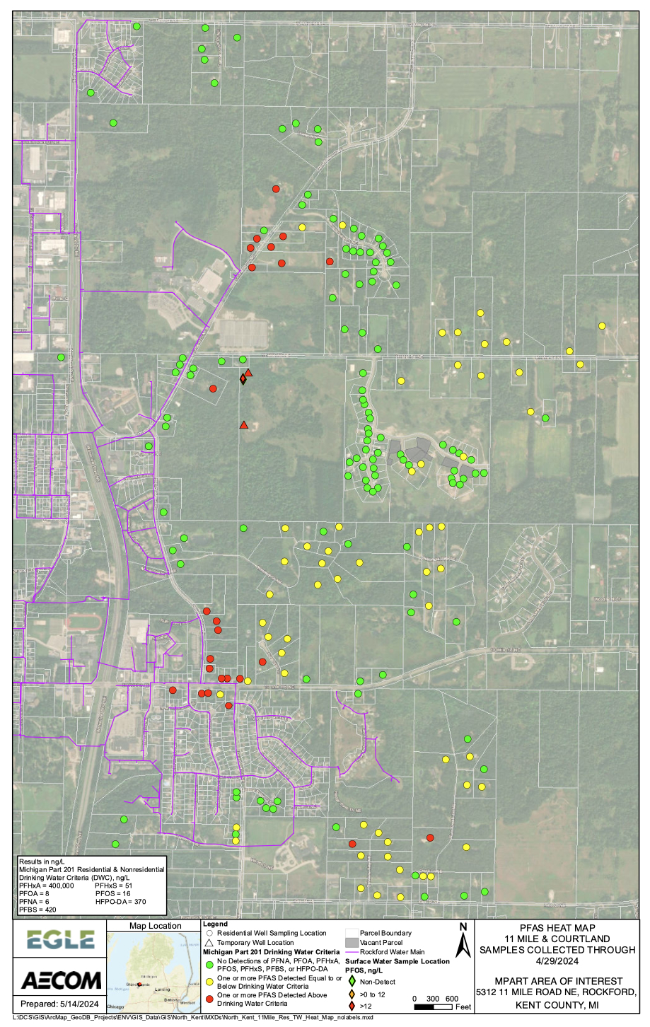 Michigan EGLE holds townhall on new Rockford PFAS detections - mlive.com