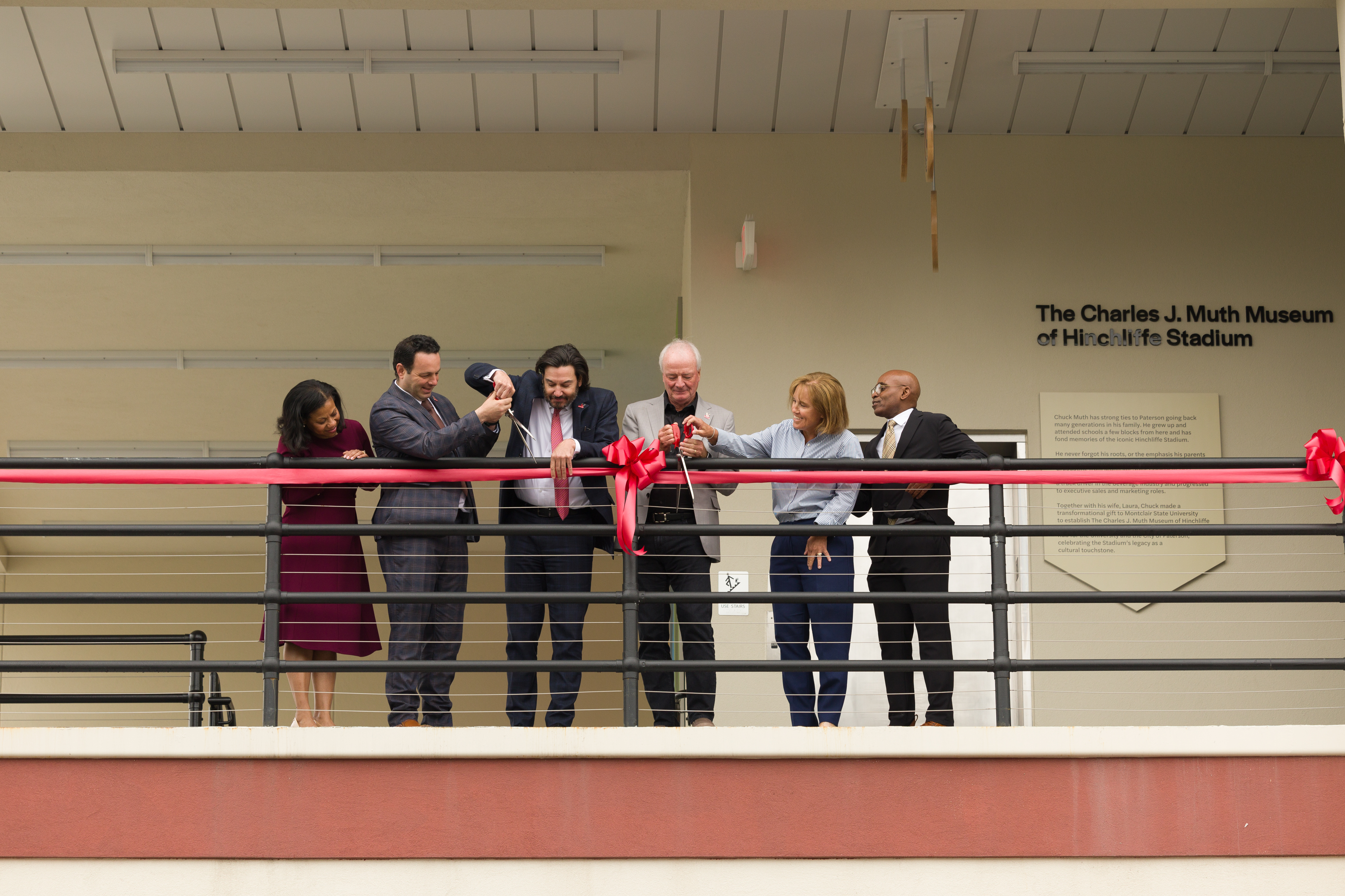 Opening of the Charles J. Muth Museum of Hinchliffe Stadium, Paterson ...