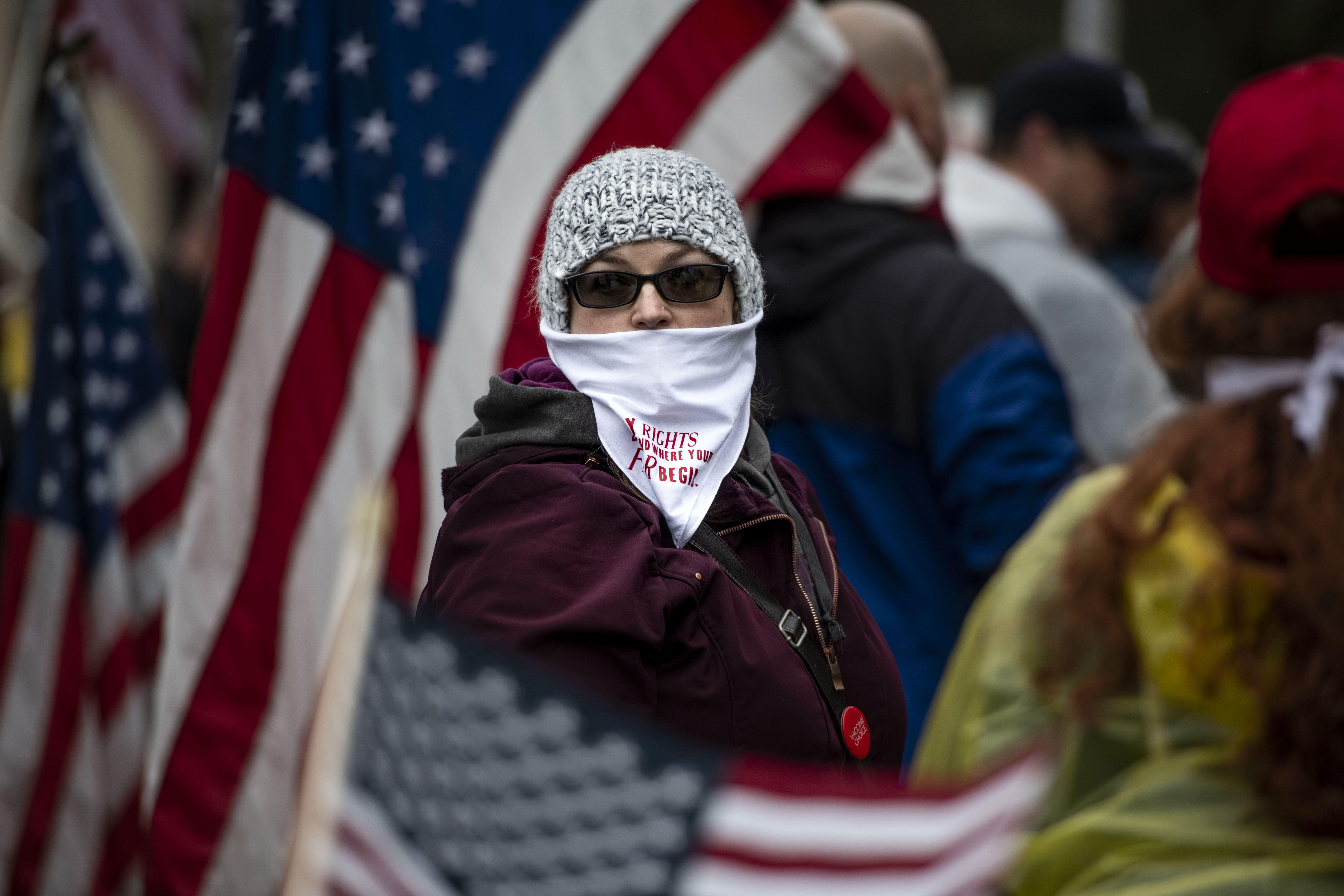 Protesters congregate at Michigan Capitol in rally against stay-home ...