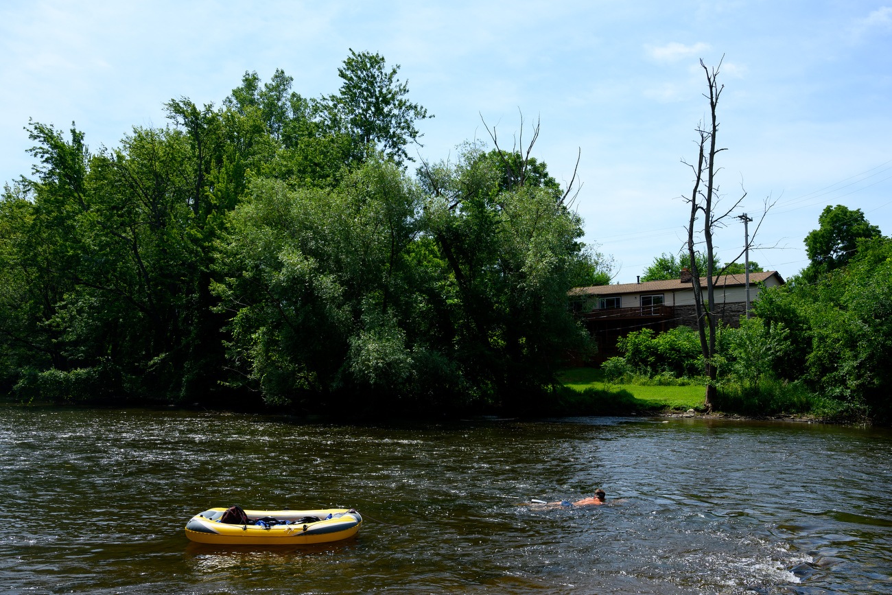 Dexter water polo player who made national team dives to clean Huron ...