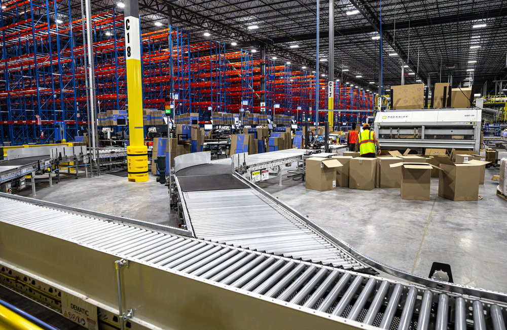 New 1.8 million square-foot Walmart distribution center in Franklin ...