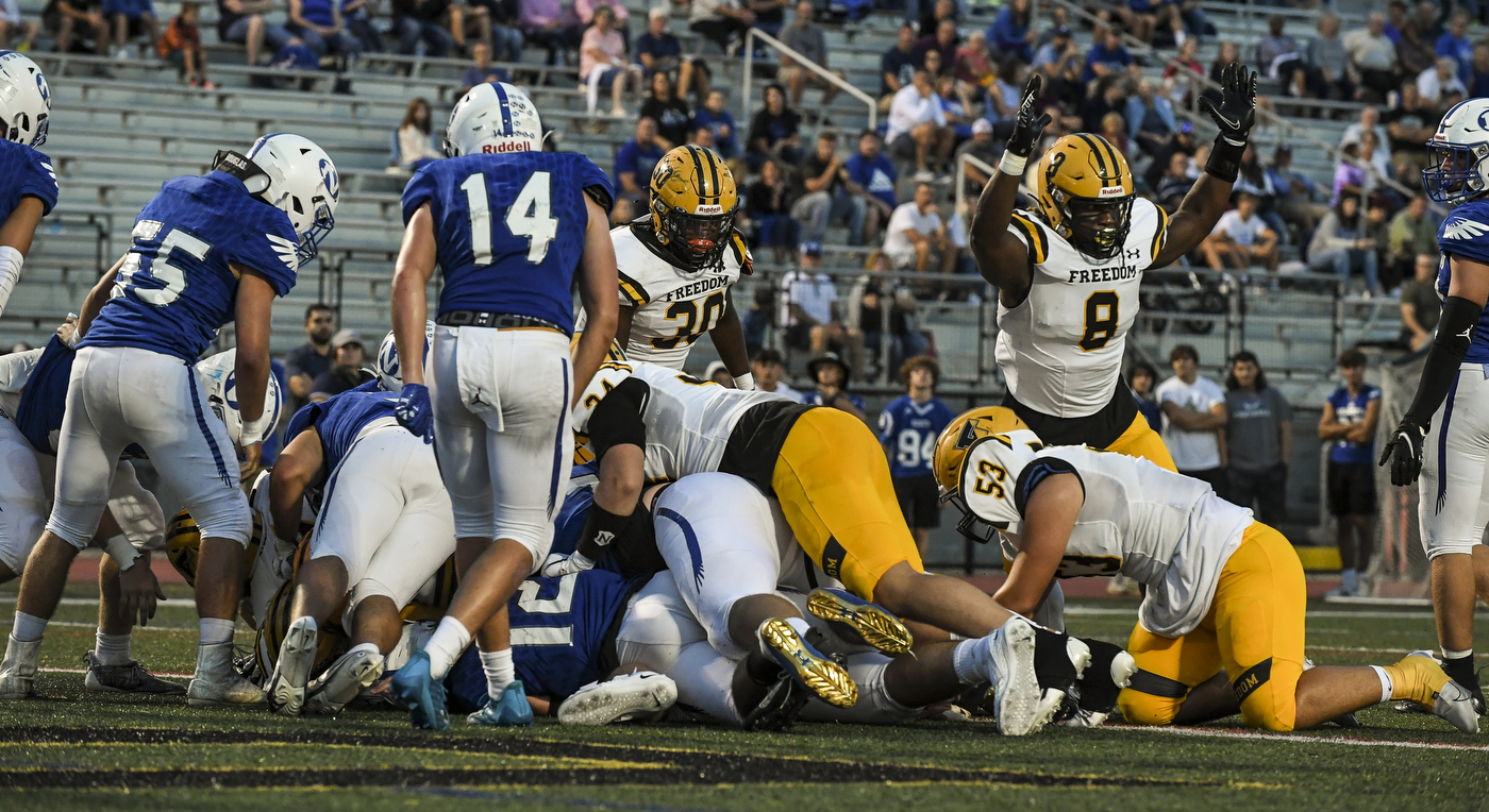 Freedom football hosts Nazareth on Sept. 17, 2022 - lehighvalleylive.com