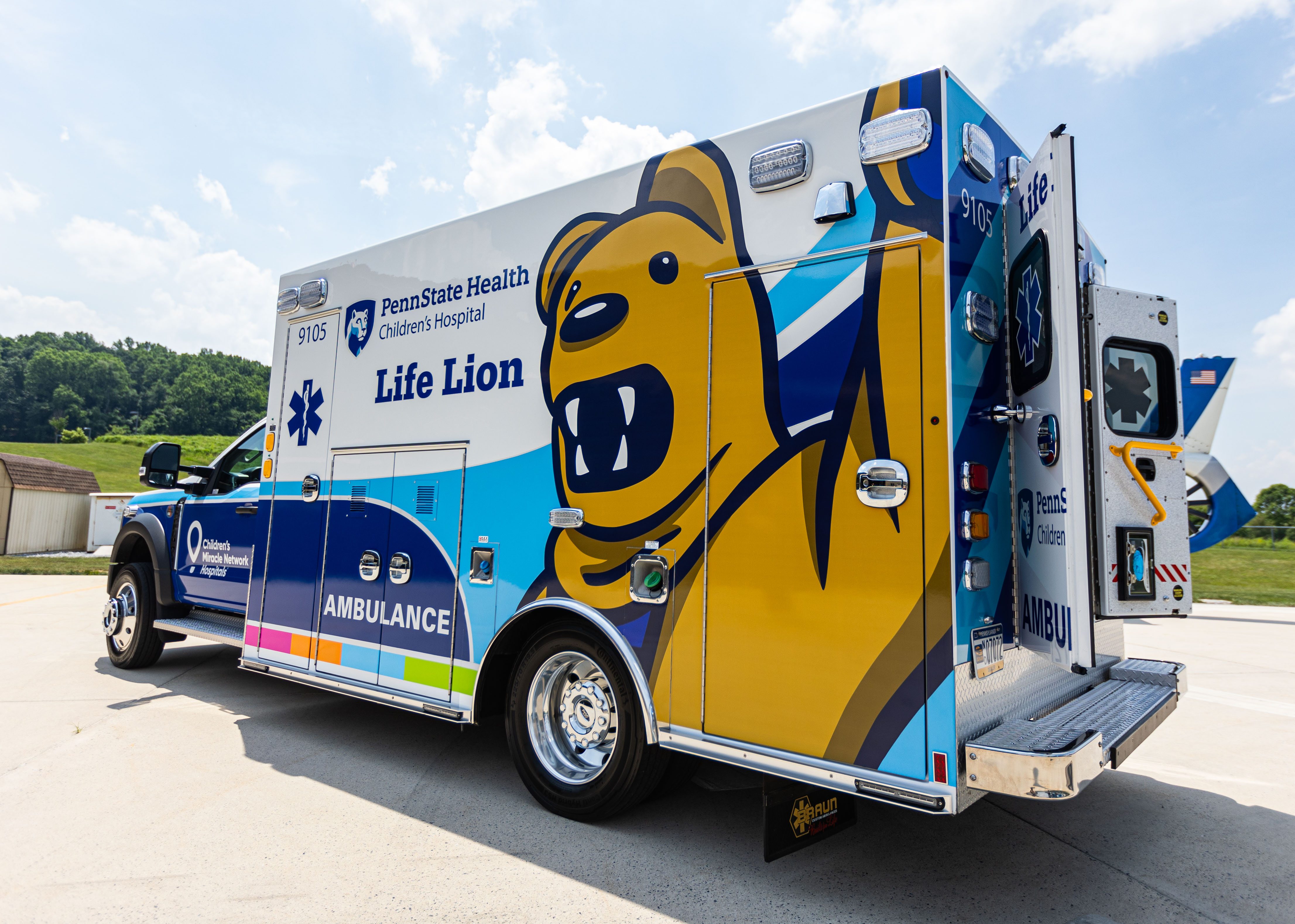 Penn State Health adds specially equipped pediatric ambulance ...