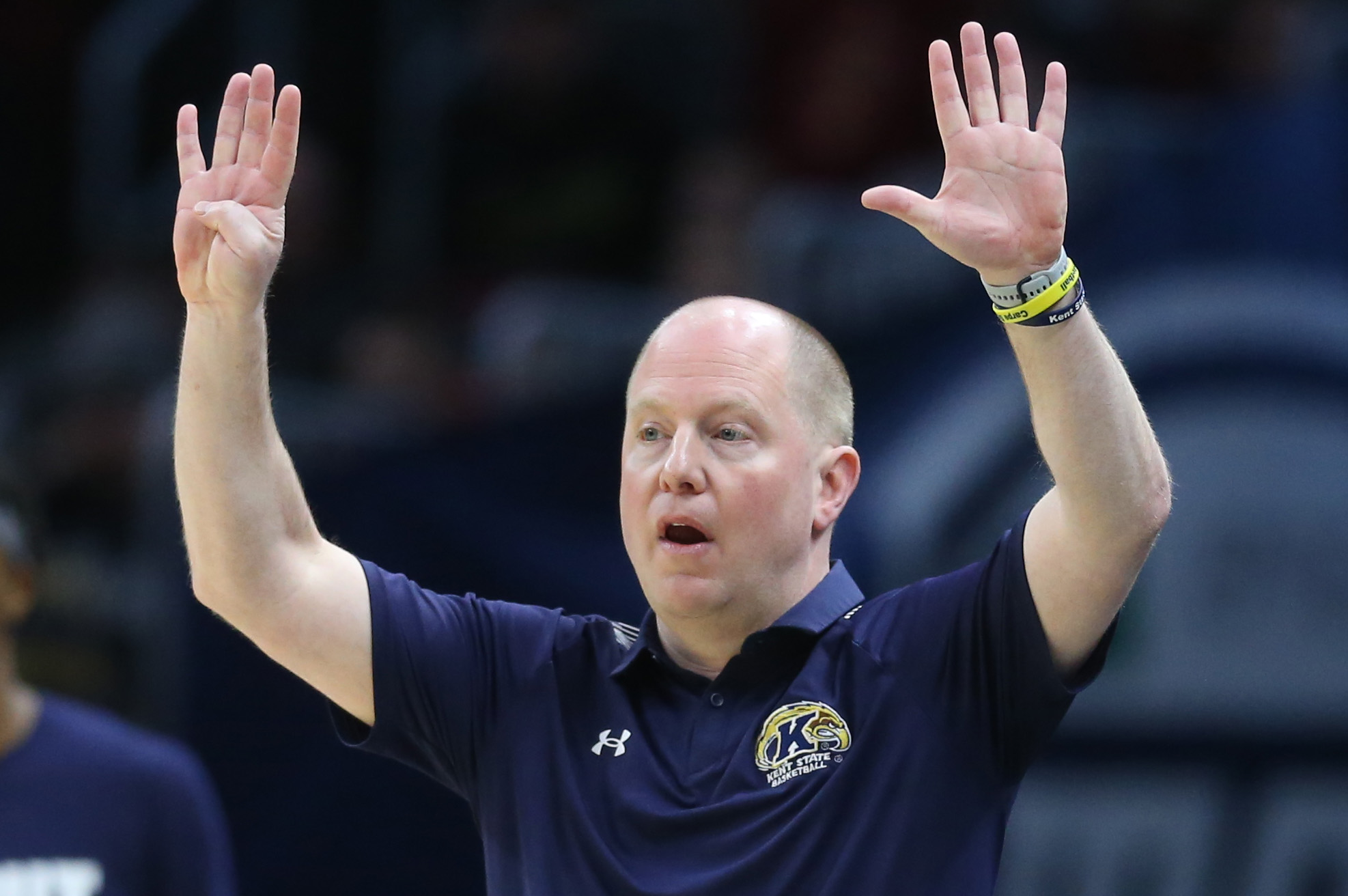 Kent vs. Akron in men's MAC Tournament final, March 12, 2022 ...