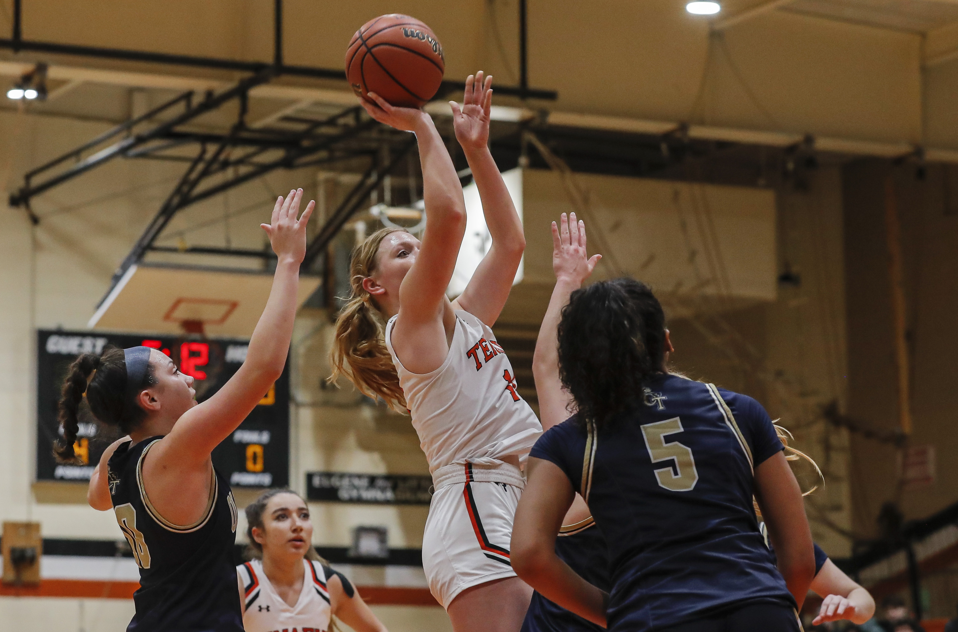 Girls Basketball: Tenafly vs. Old Tappan, Rylie Theuerkauf scores ...