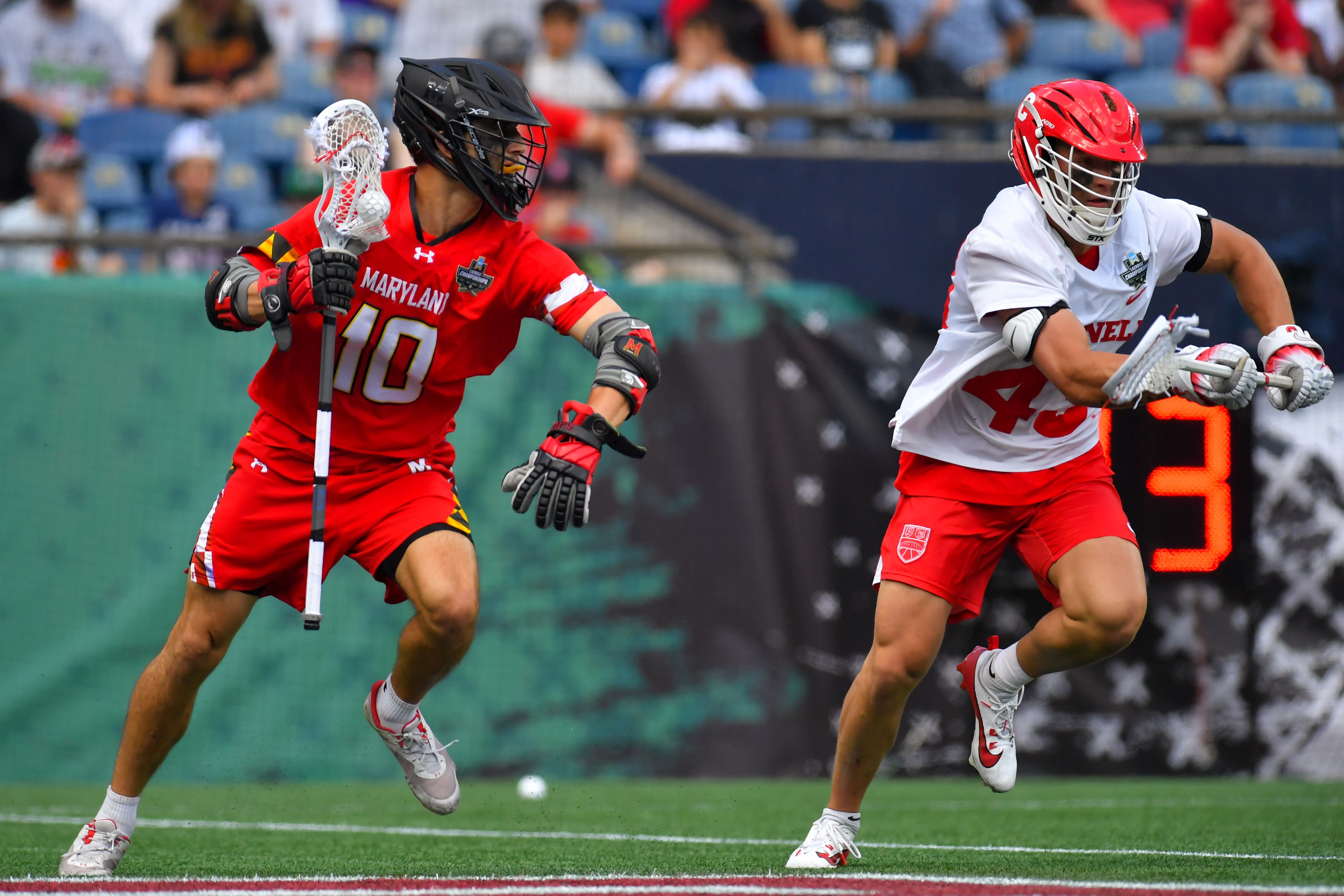 Cornell vs. Maryland in 2025 NCAA Division I men's lacrosse ...