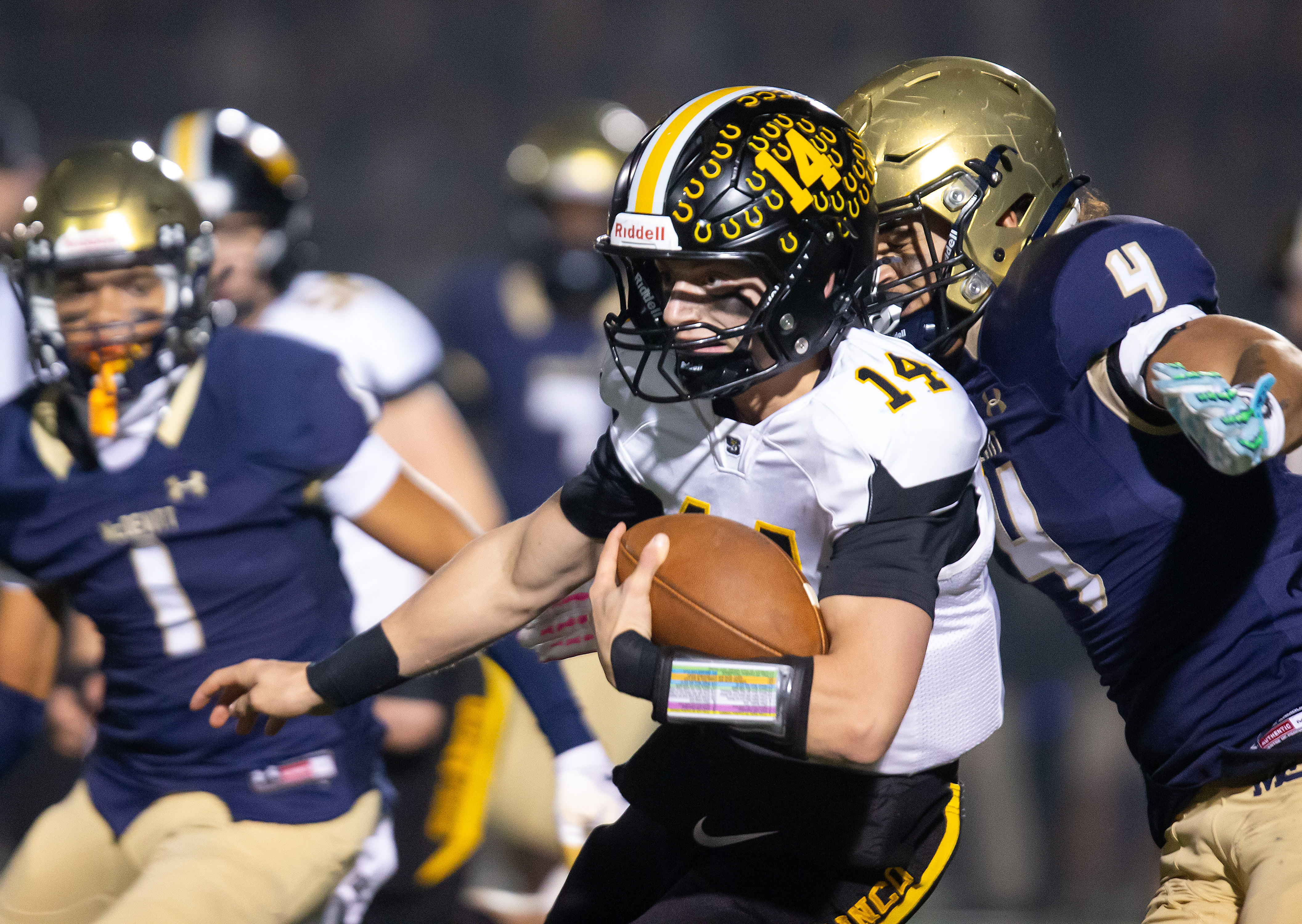 Bishop McDevitt defeats Solanco 38-20 in District 3-5A high school ...
