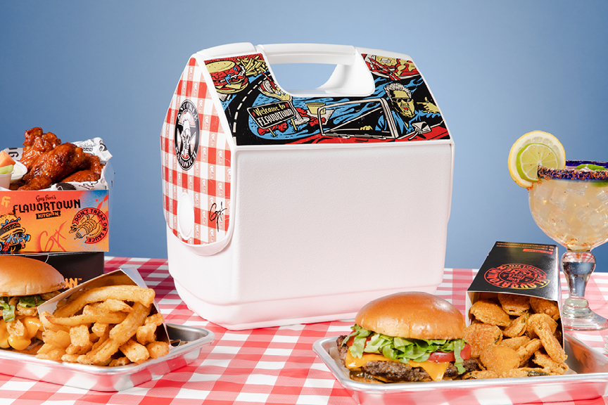 Igloo cooks up new, special-edition Guy Fieri Welcome to Flavortown cooler