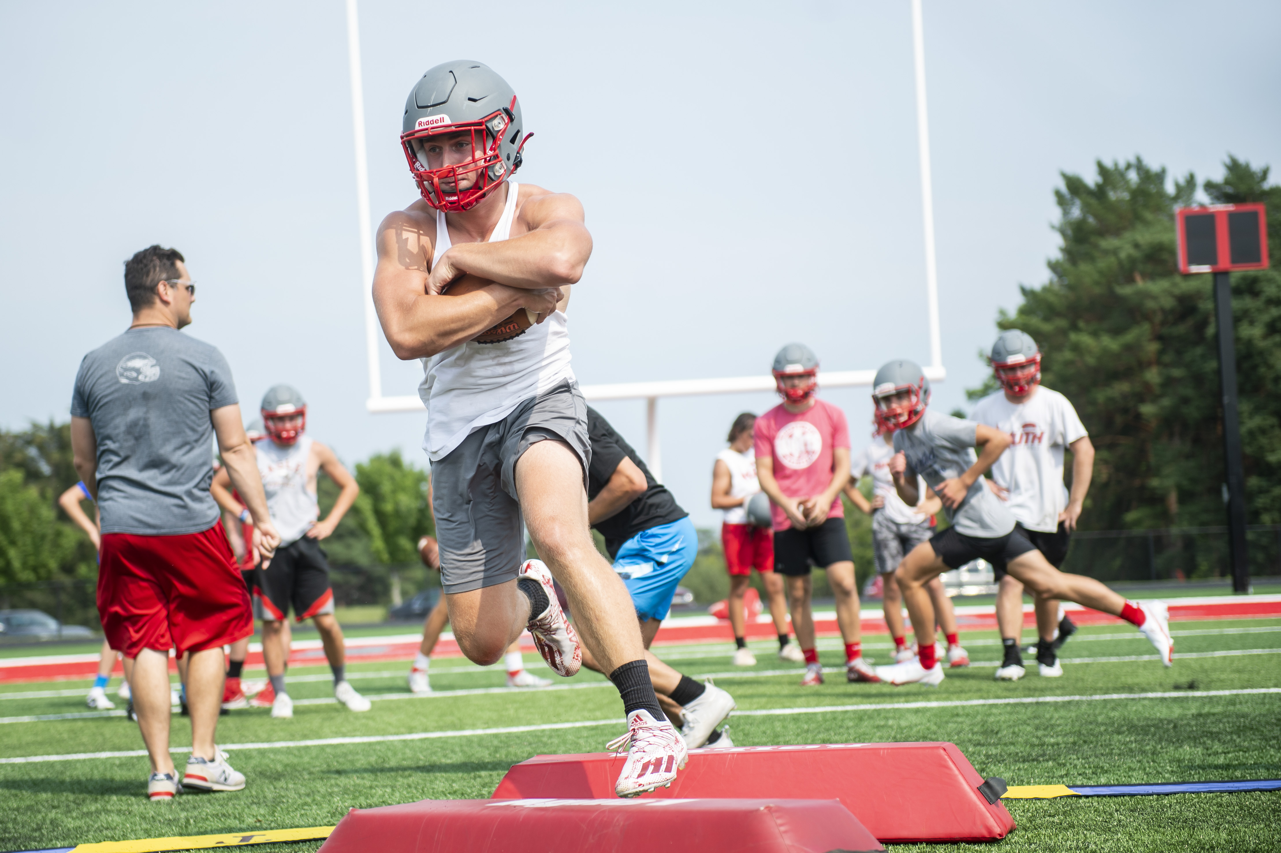 First day of high school football practice kicks off in Saginaw area ...