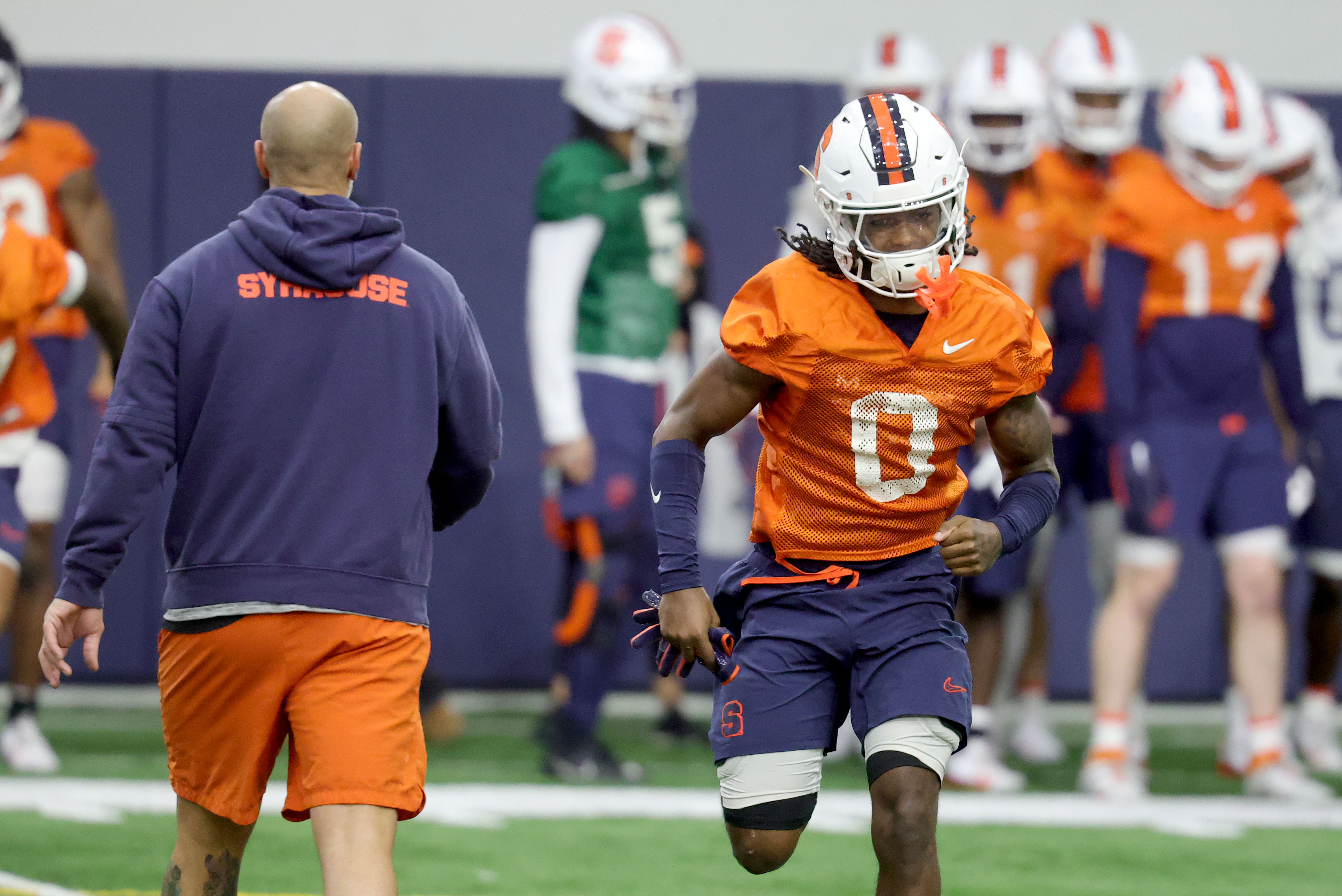 Syracuse football spring practice: April 7, 2025 - syracuse.com
