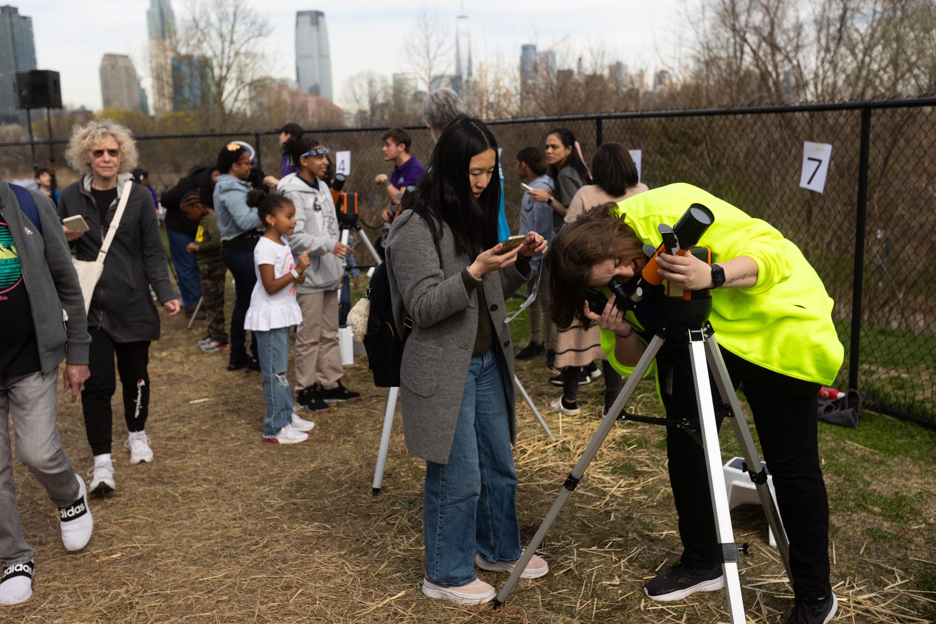 Solar eclipse at Liberty Science Center - nj.com