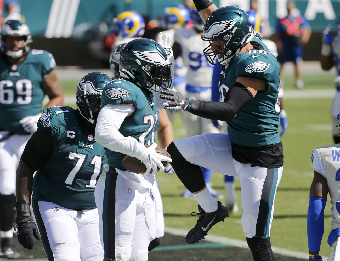 Los Angeles Rams vs. Philadelphia Eagles, Sept. 20, 2020 - nj.com