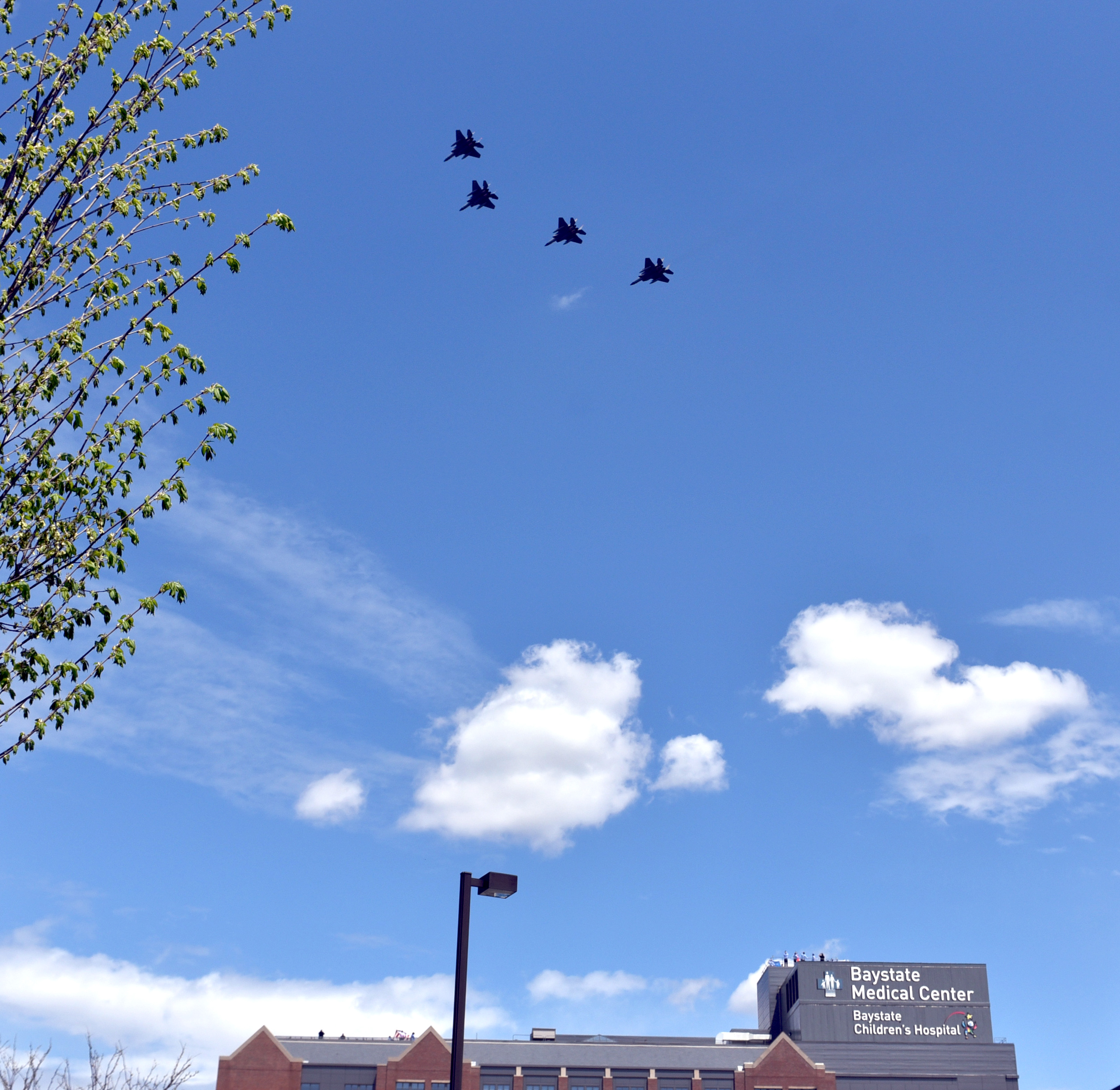 Coronavirus flyover pays tribute to health care workers across ...