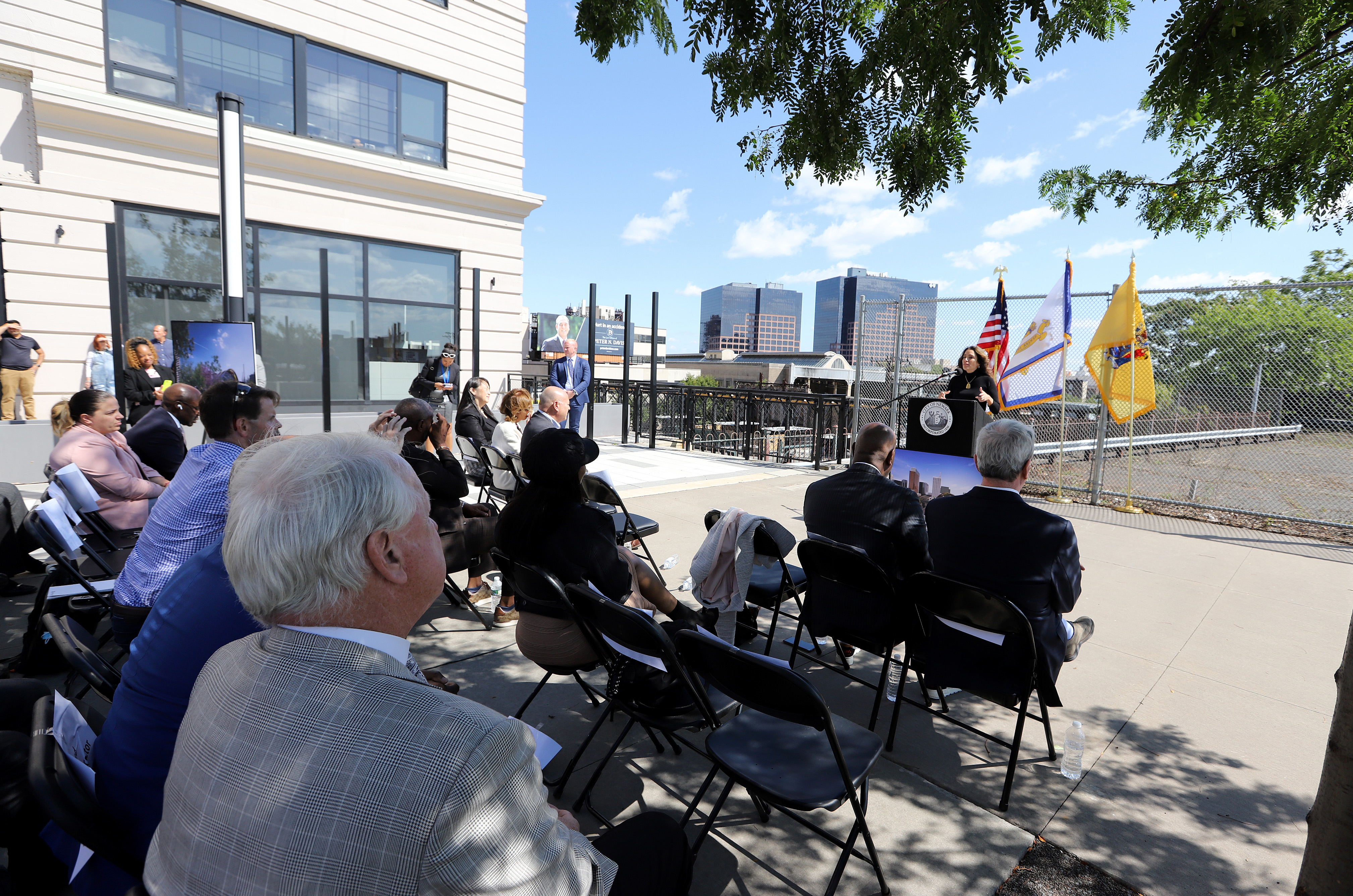Mulberry Commons Pedestrian Bridge Groundbreaking in Newark - nj.com