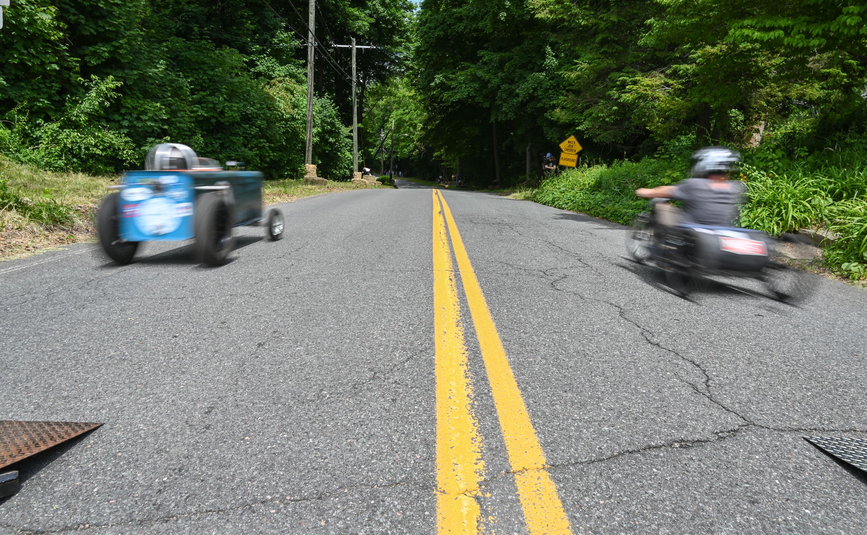 Gravity equals speed at 7th annual Montague Soapbox Races - masslive.com