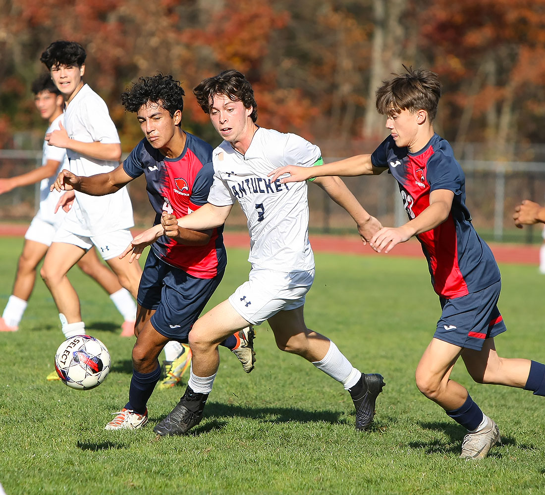 Frontier vs Nantucket Div. IV State boys Soccer Tournament 11/5/24 ...