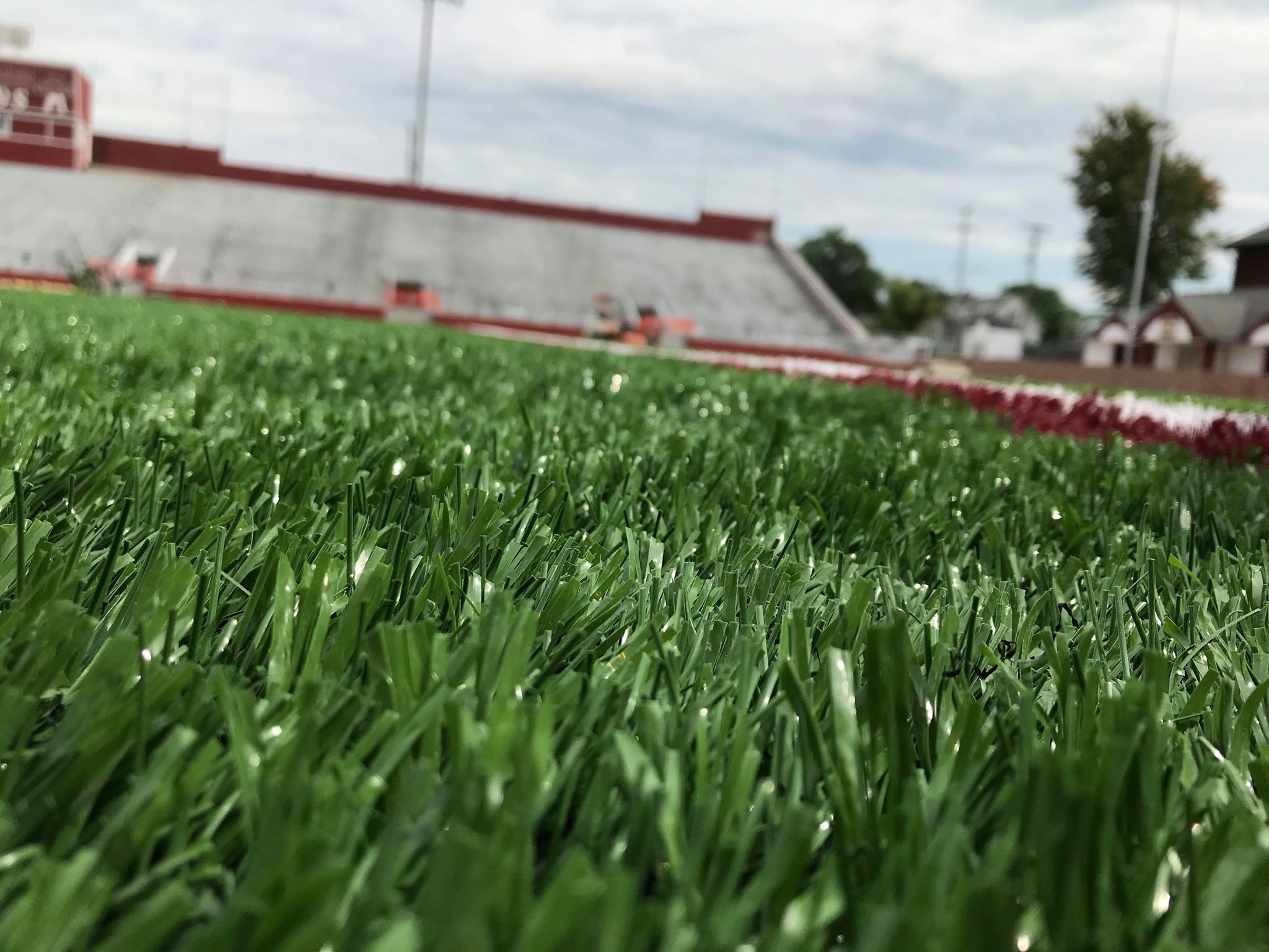 Local company DRC Enterprises installs AstroTurf at century-old Hackley ...