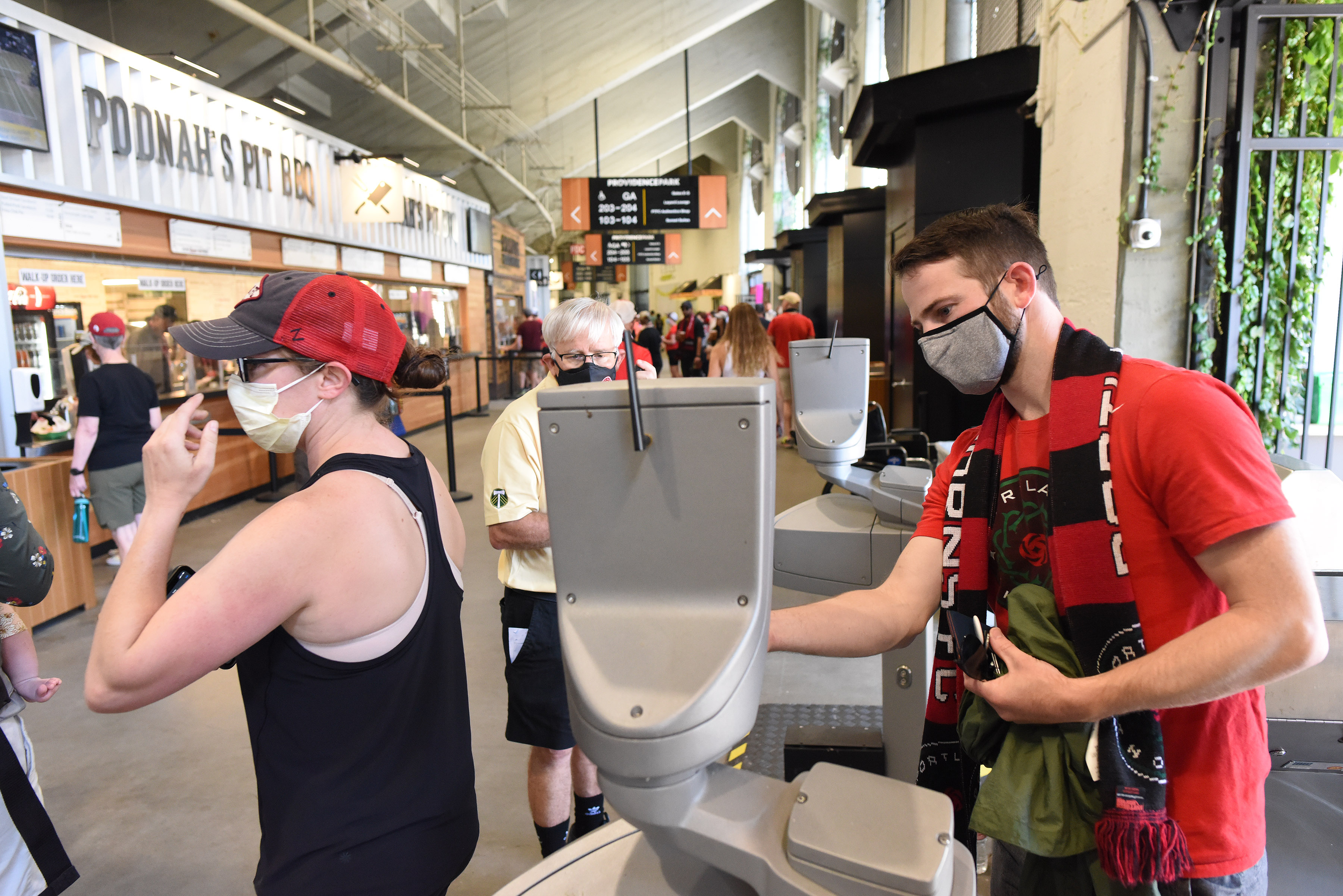 Portland Thorns fans return to Providence Park: July 11, 2021 ...