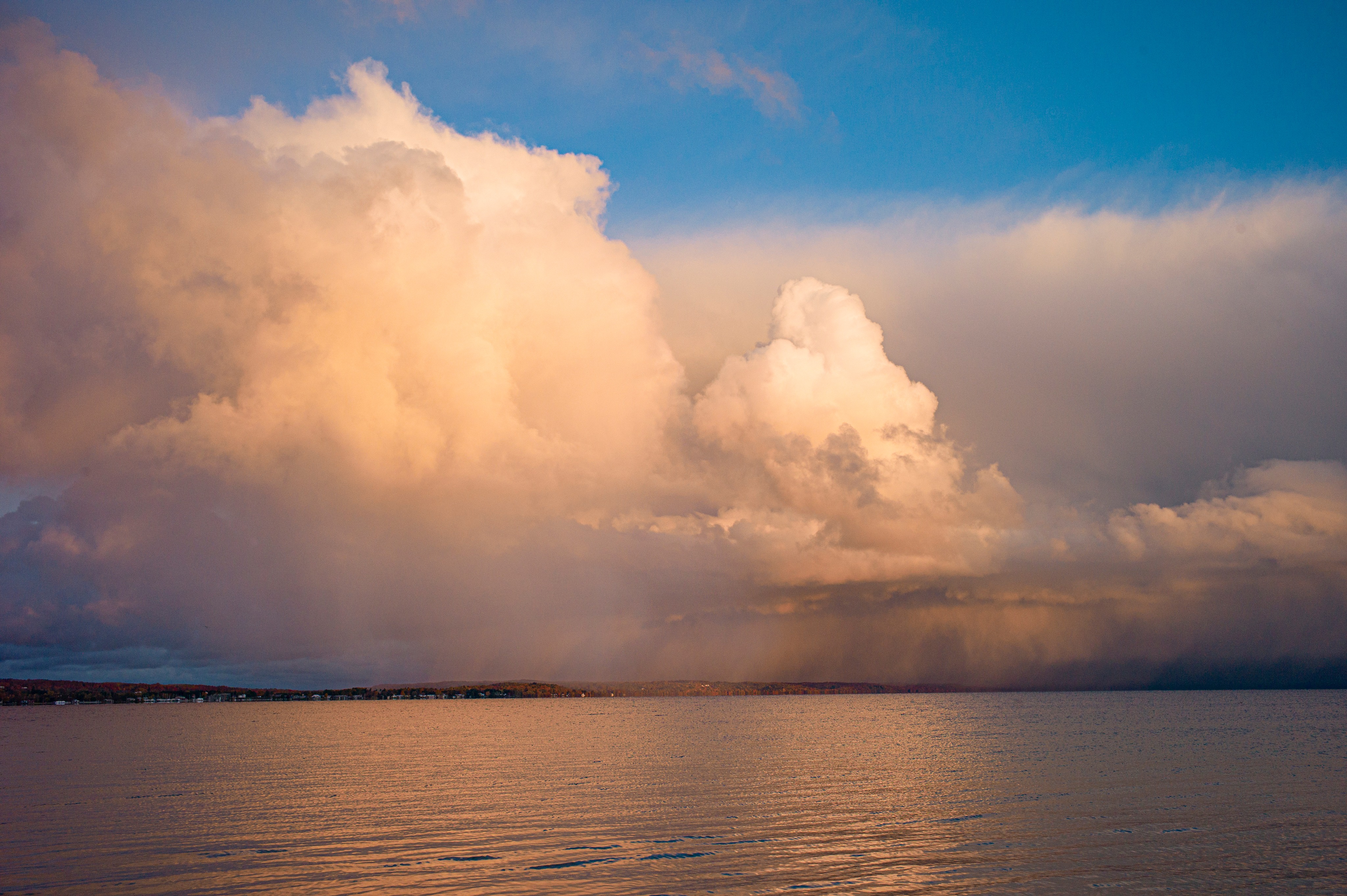 Lake Effect Snow Clouds
